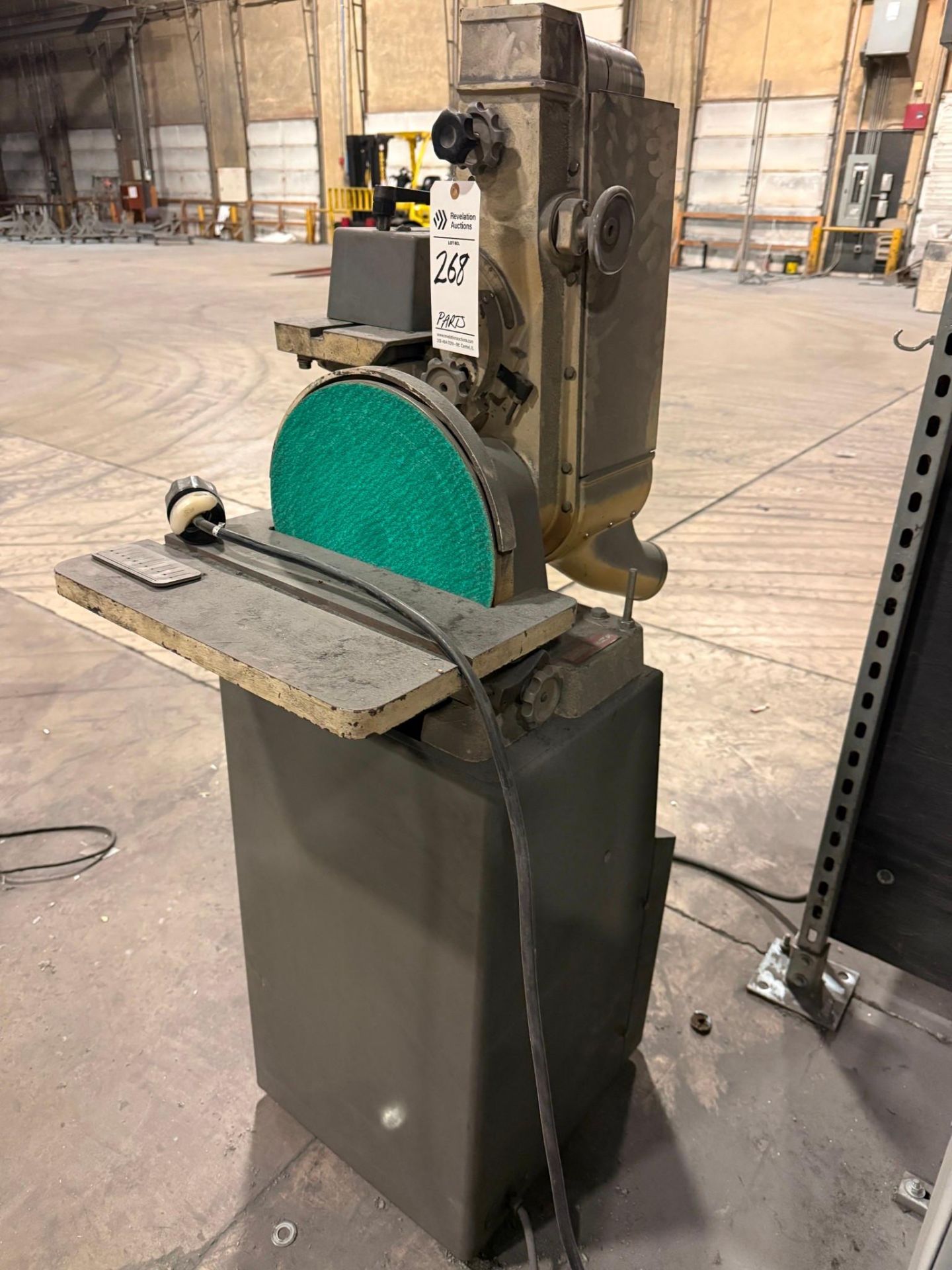 WILTON (JET) 4202A COMBINATION BELT AND DISC SANDER (FOR PARTS ONLY) SN ...