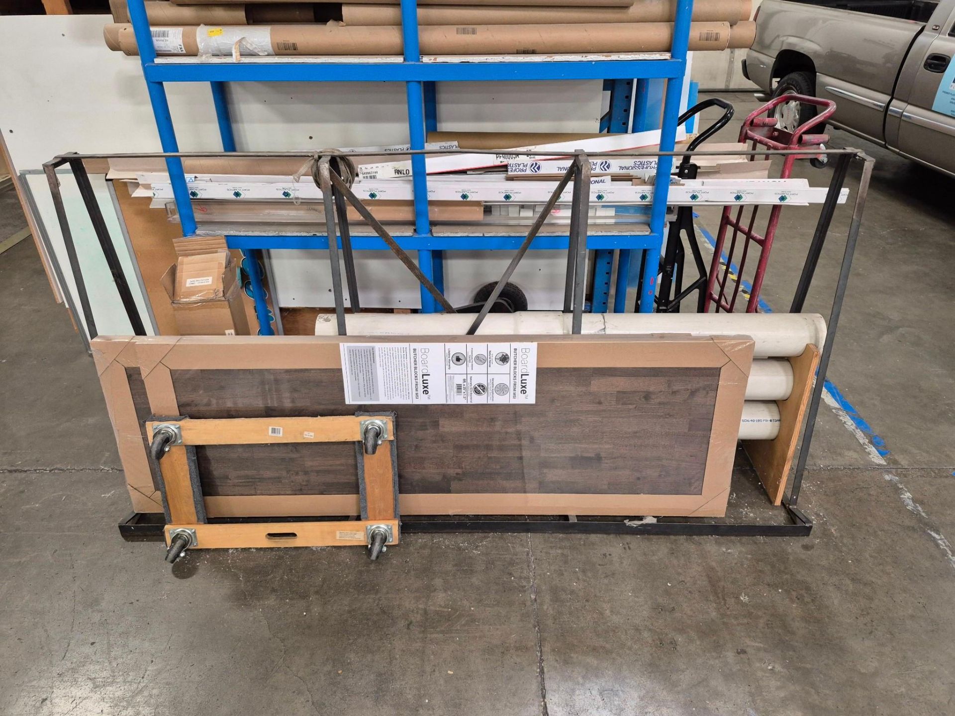VERTICAL SHEET MATERIAL STORAGE RACK, MULTI-BAY SUBSTRATE ORGANIZER ...