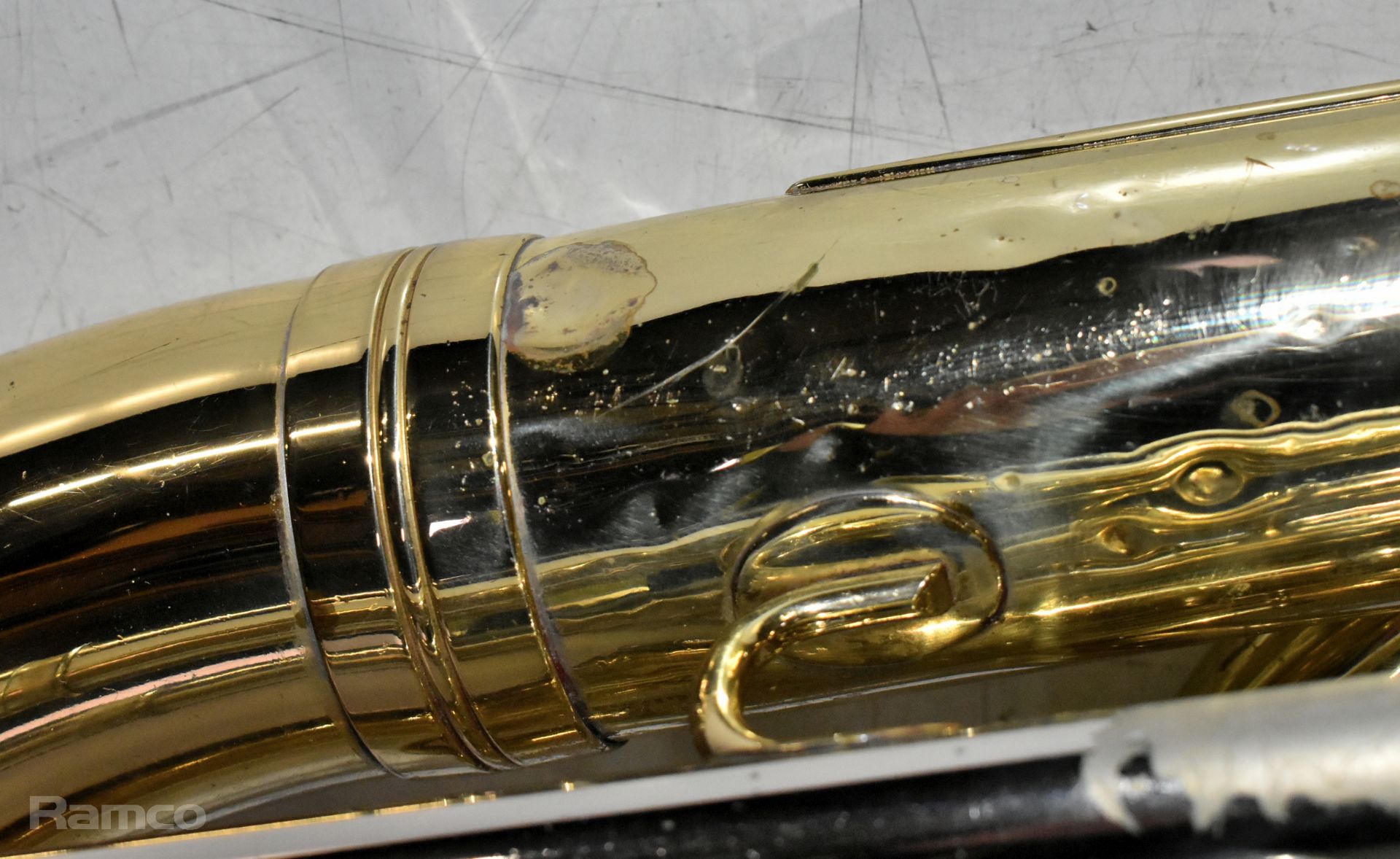 Besson Sovereign BE982 tuba in hard storage case - Serial No: 904354