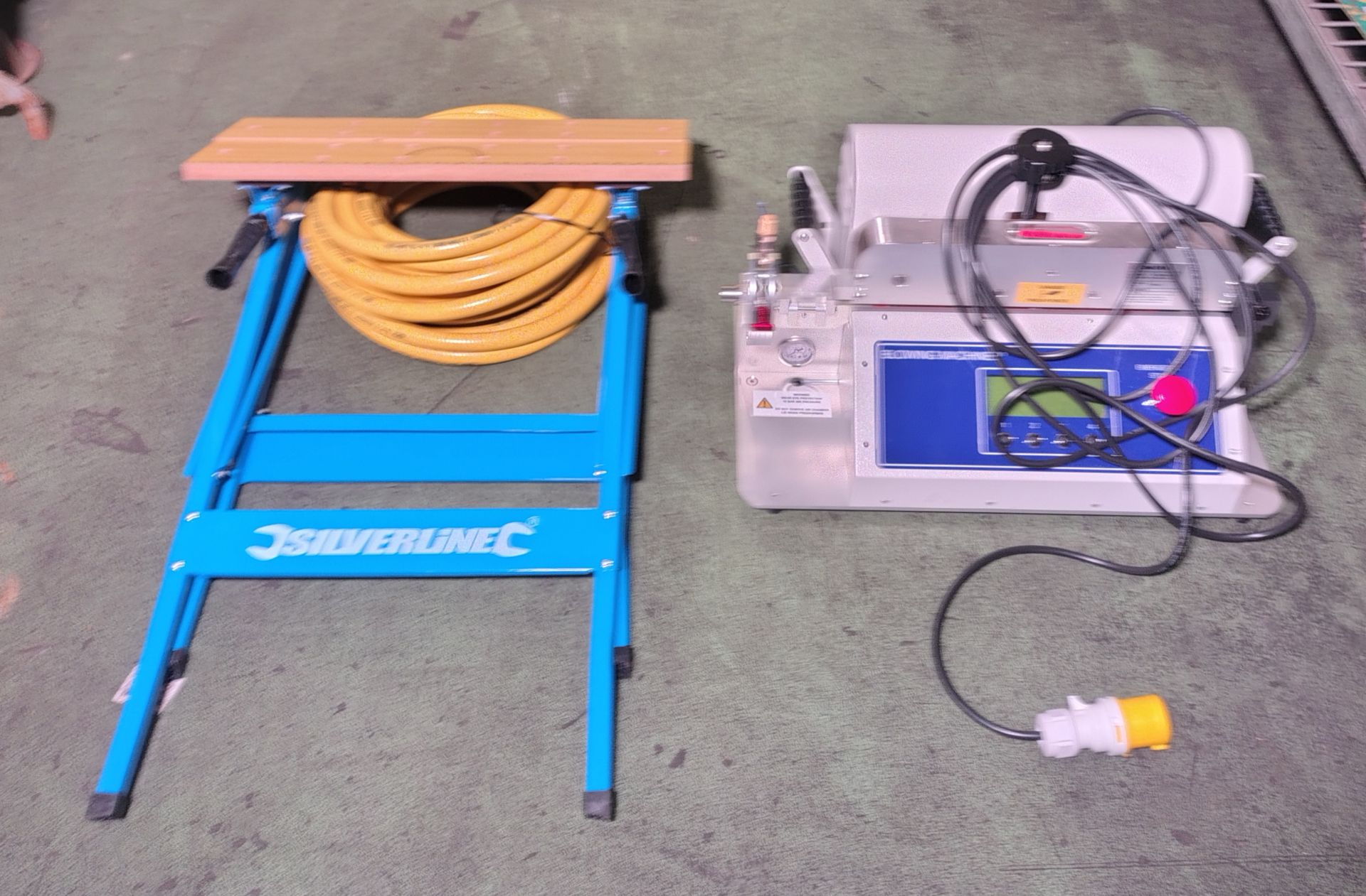 Factair Blowing Machine 2 mini cable blowing machine with Silverline ...