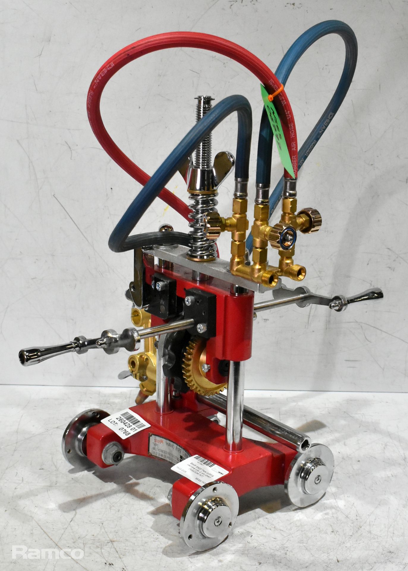 SWP 9500 Pipe cutting machine with 2.4m chain