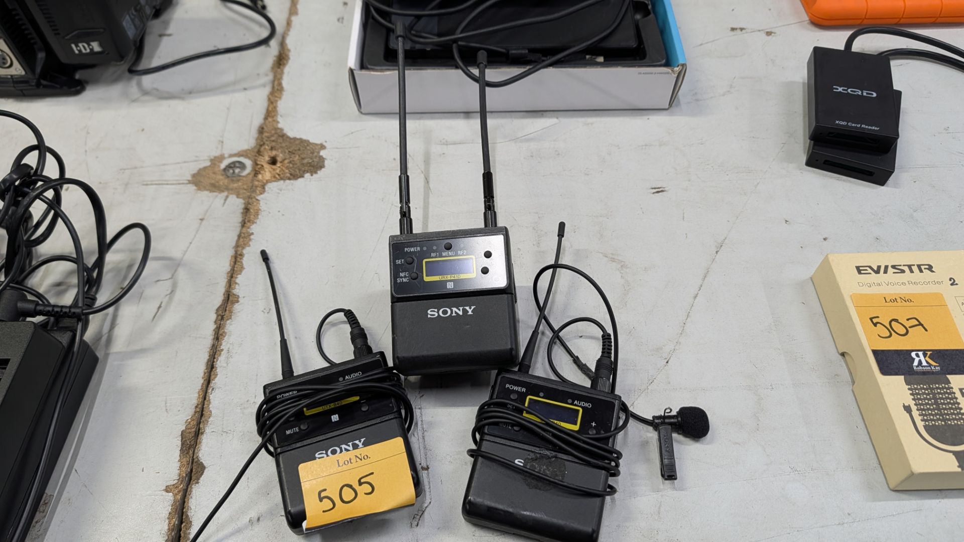 Sony Dual- Channel Camera Mount Wireless Receiver. Model: URX-P41D ...