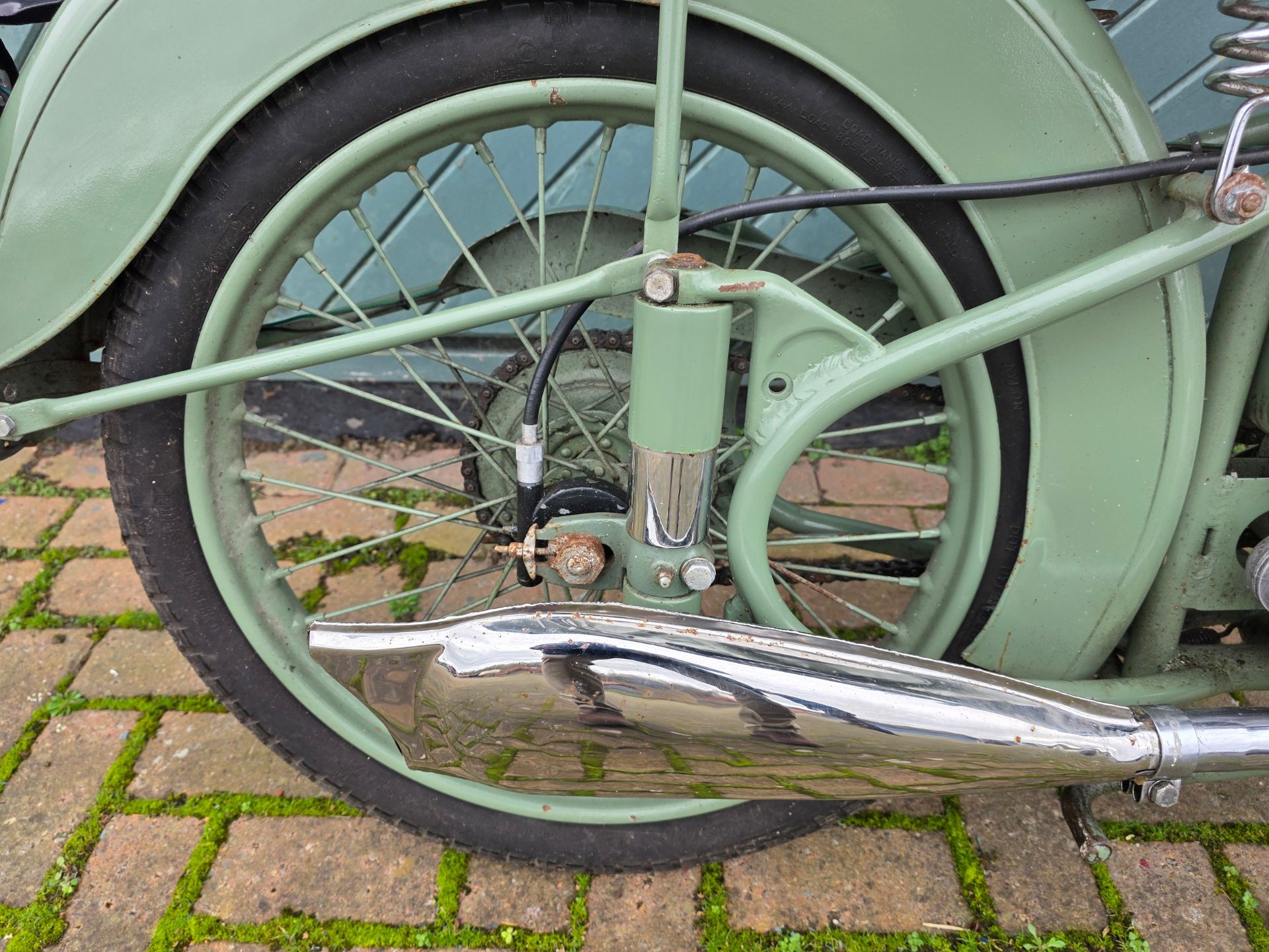 c.1952 BSA Bantam D1, 123cc. Vehicle Registration number 805 UXJ (non ...