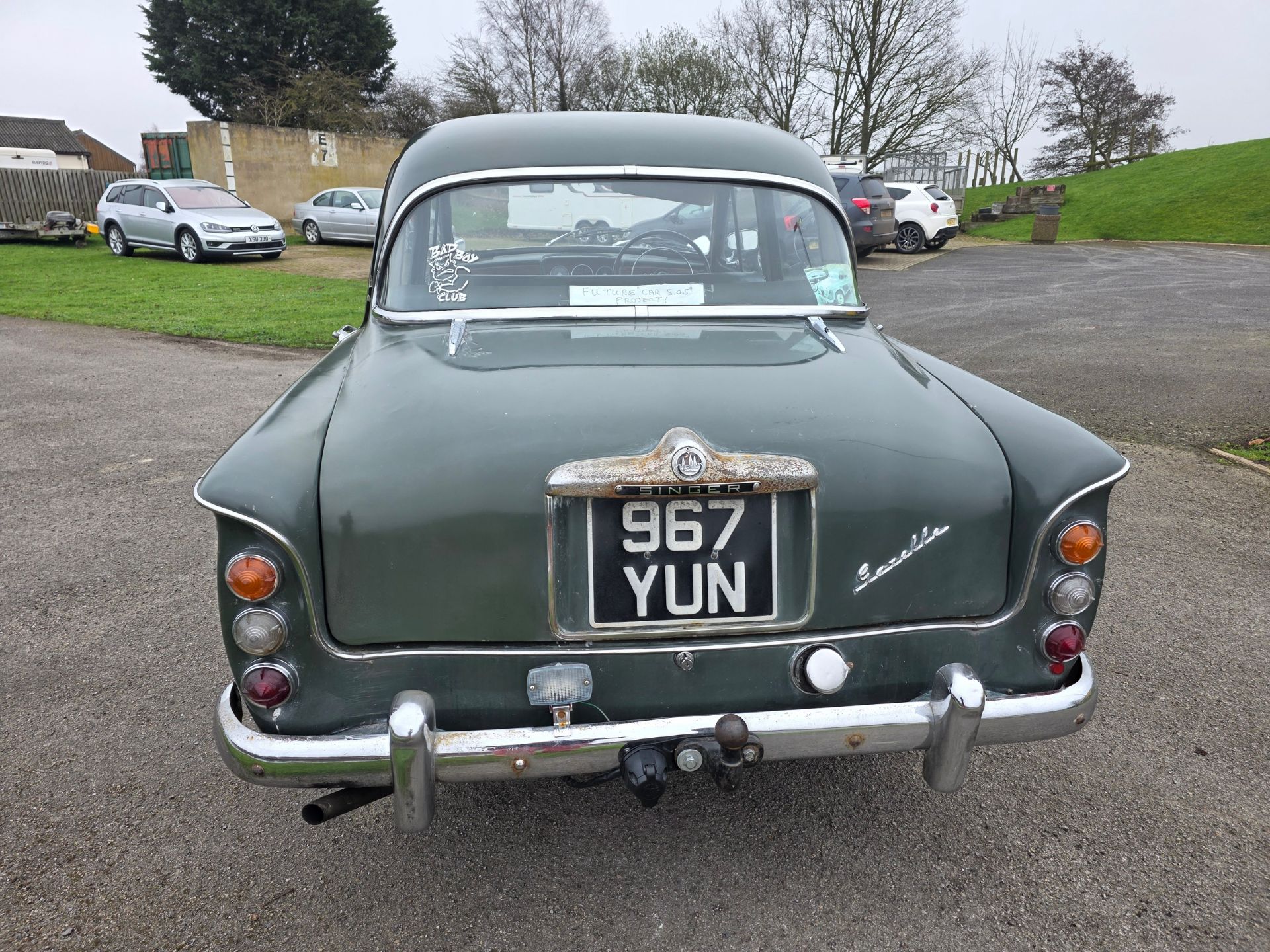 1960 Singer Gazelle, Series IIIA, 1494cc. Registration number 967 YUN ...