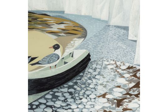 § Stuart McCrorie (British, 1926-2017) The Beach signed and titled ...