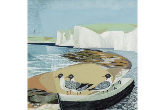 § Stuart McCrorie (British, 1926-2017) The Beach signed and titled ...