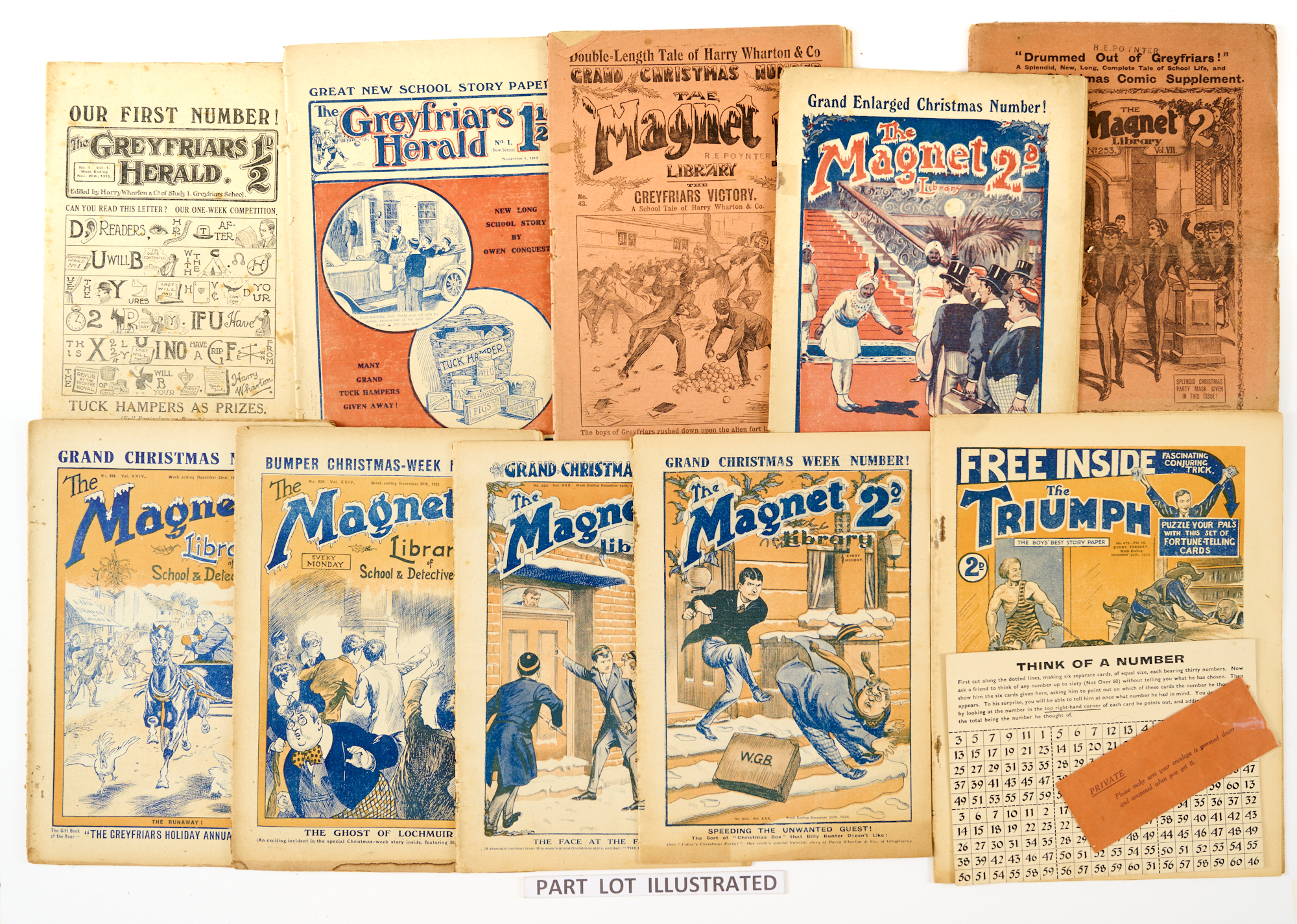 Greyfriars Herald No 1 (1915), Greyfriars Herald (New Series) No 1 ...