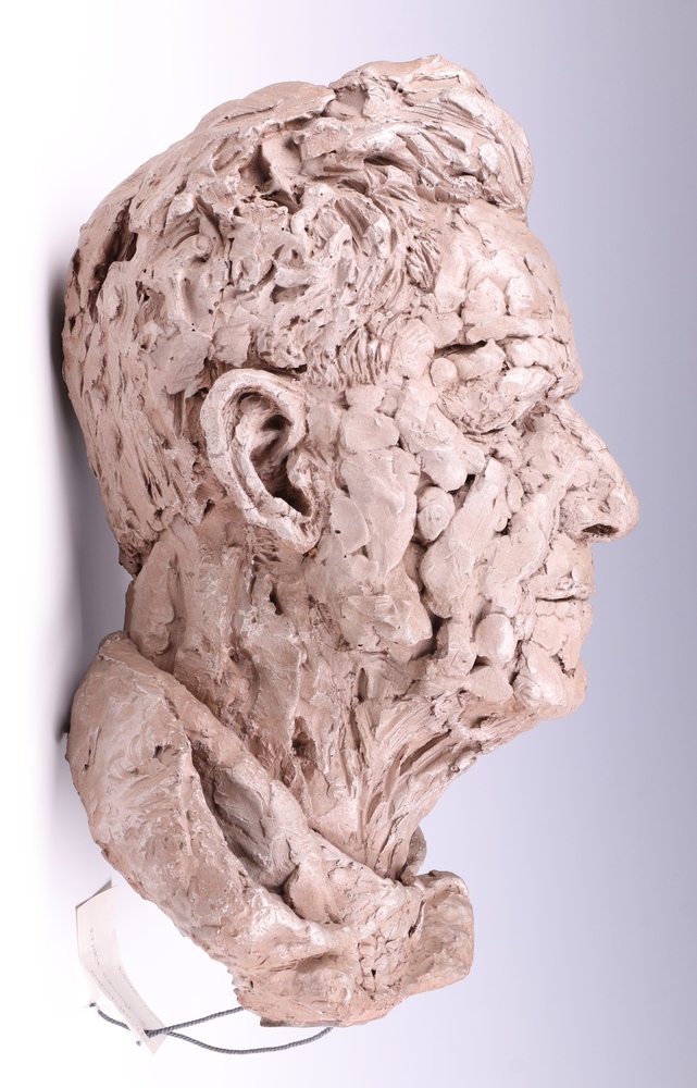 Dr Alexander R. Graham, Bust Portrait of Barnes Wallis, painted resin ...