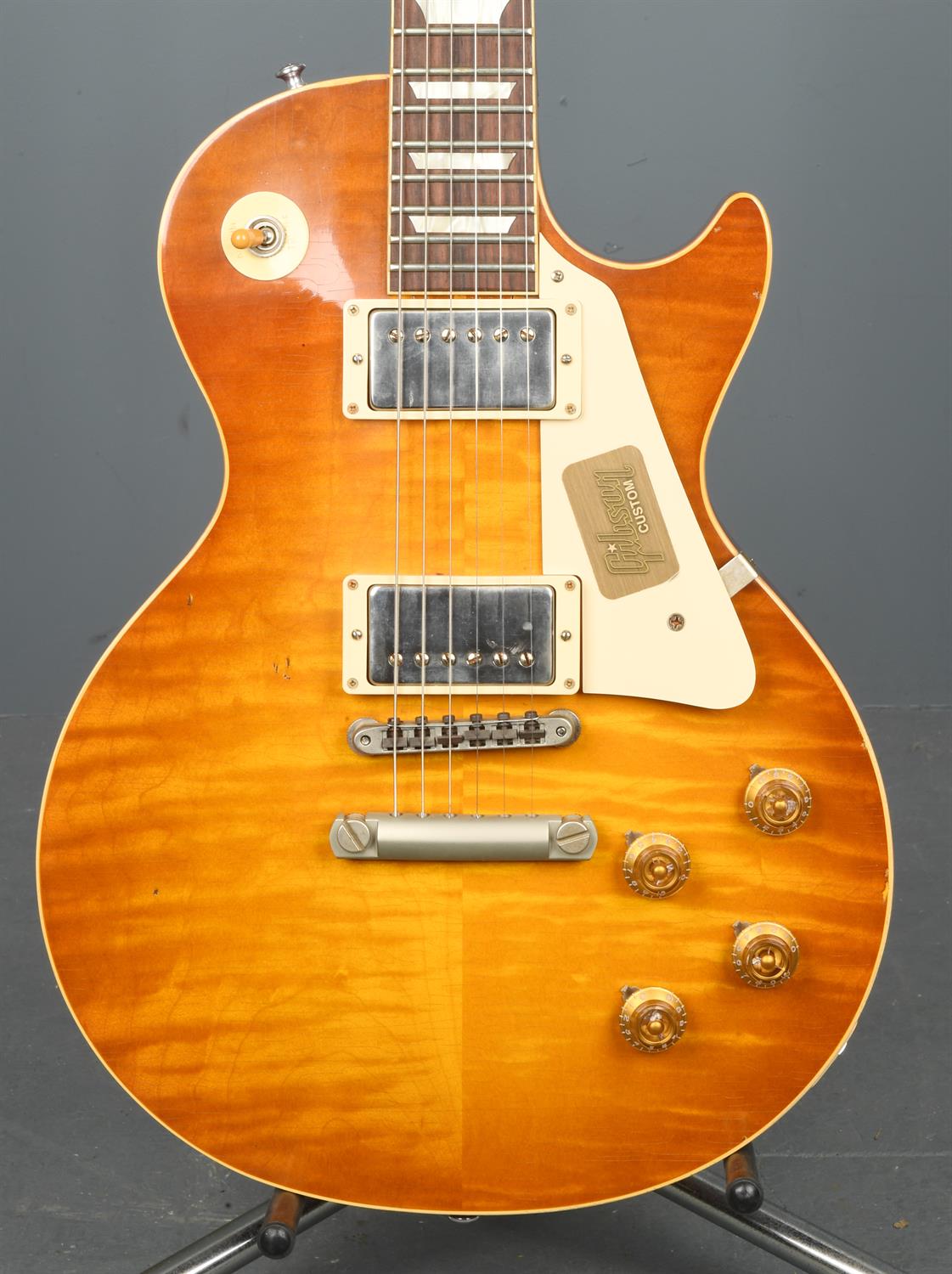 Gibson Les Paul '58 Custom, Mark Knopfler electric guitar in hard case ...