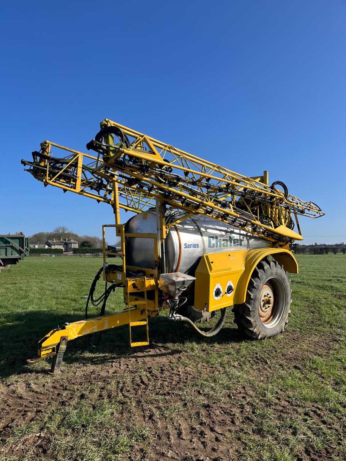Chafer E Series 24m Trailed Sprayer. 3600L. Stainless Steel. Axel ...