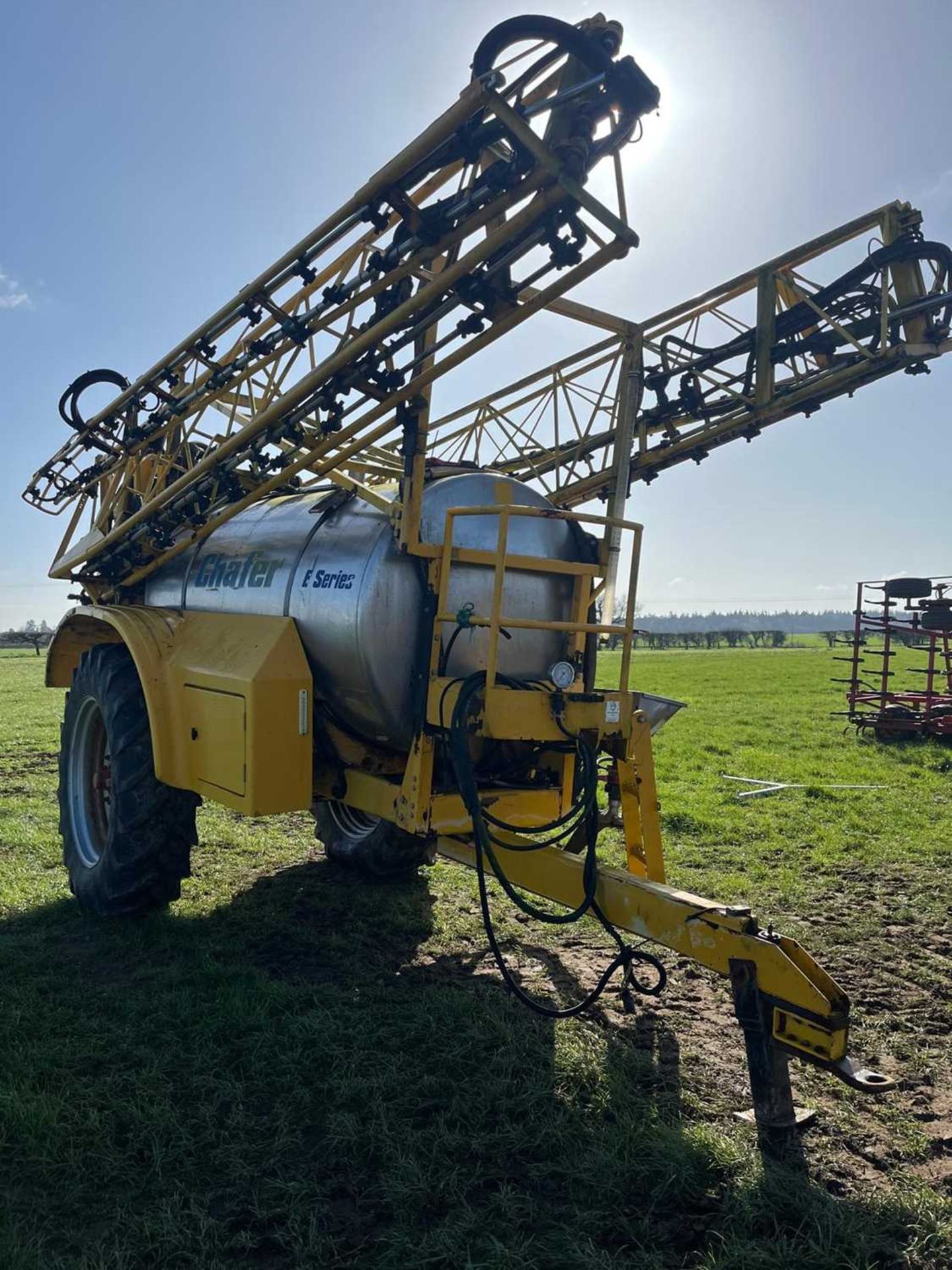 Chafer E Series 24m Trailed Sprayer. 3600L. Stainless Steel. Axel ...