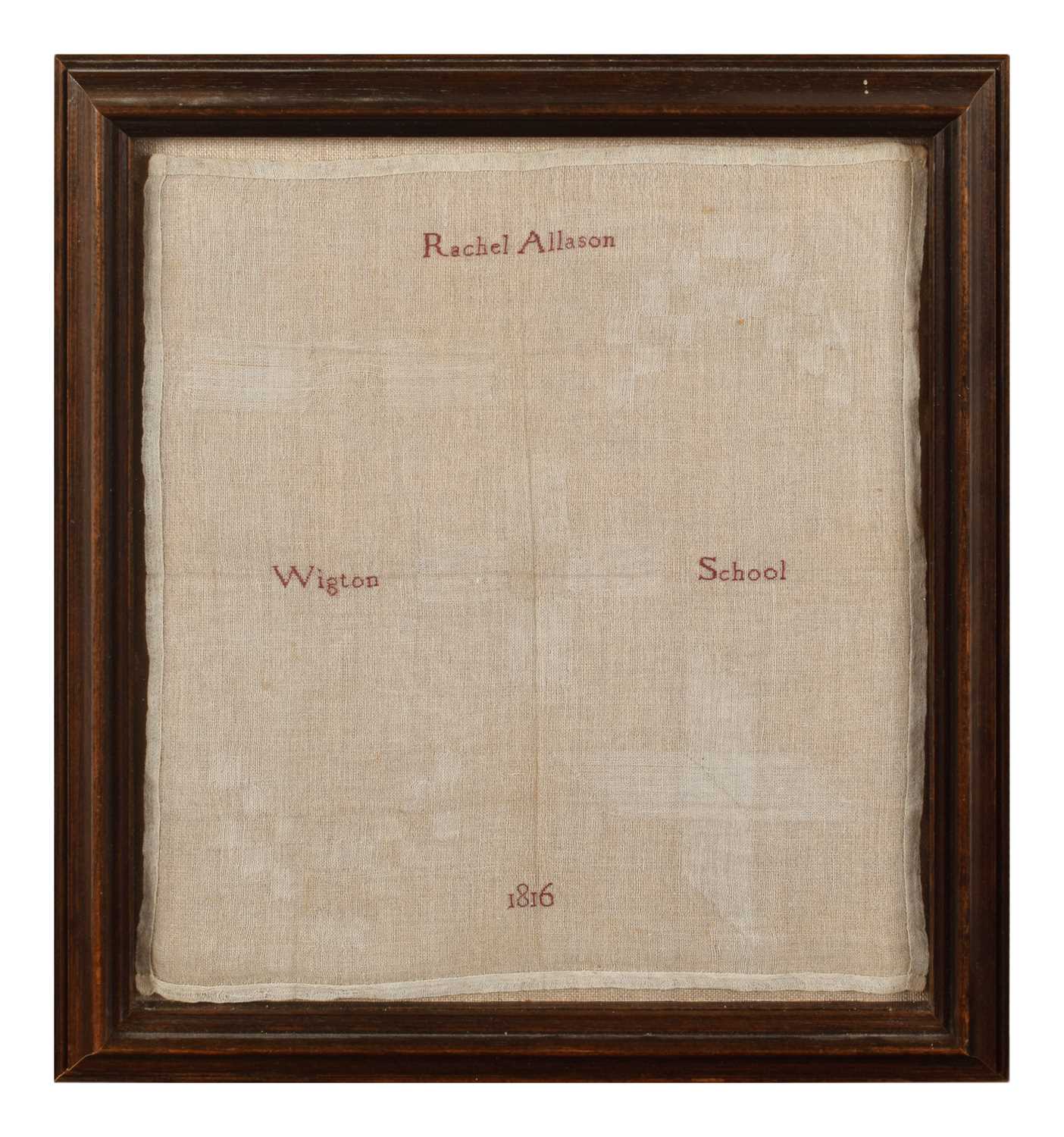 Two Rare George III Quaker School Samplers by Sophia Pope (1791) and ...
