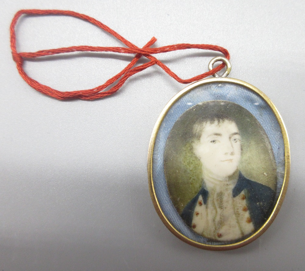 Nelson Memorabilia- Enamelled patch box depicting Admiral Nelson, with ...