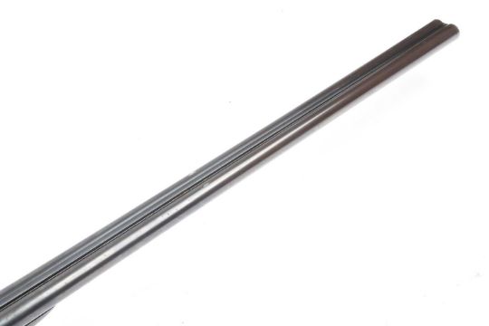 S2) 16 bore Double Hammer by Daintith, 28 ins barrels, the rib ...