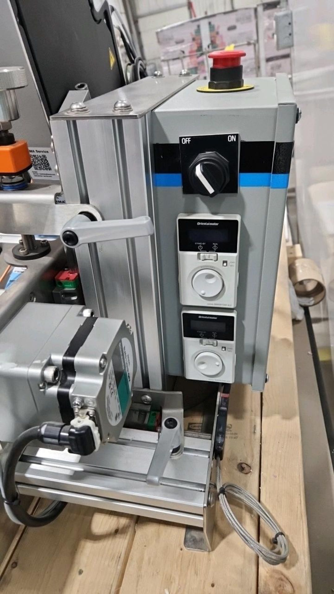 Pendergraph Label System, mod. HL30, with Herma, mod. Herma Basic L ...