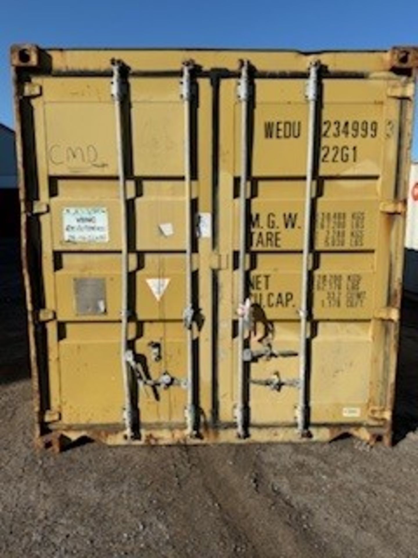 20 ft. Shipping Container w/ contents, incl: Materials, Assorted ...