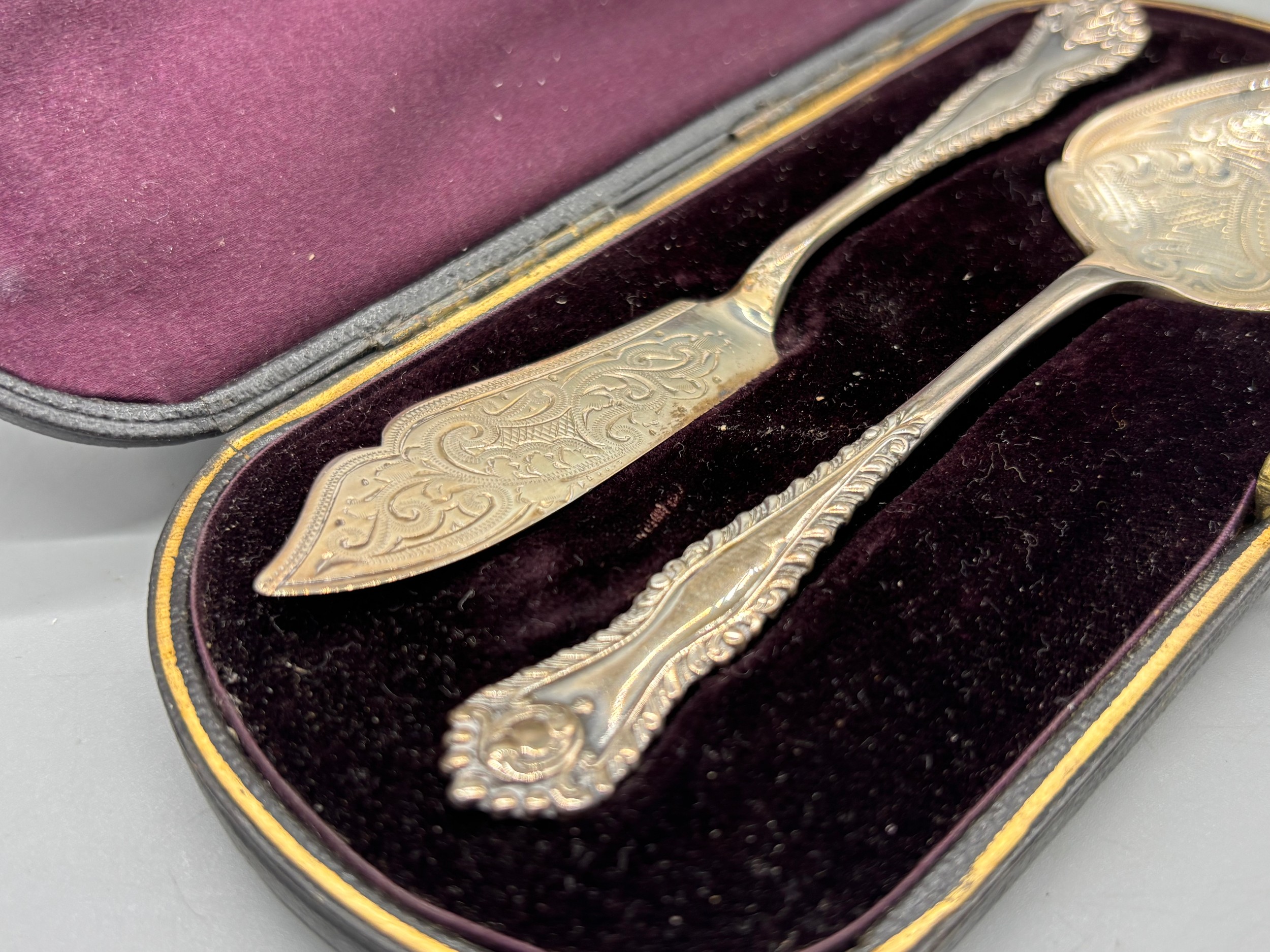 A Sheffield silver bookmark by Francis Howard Ltd. Together with a ...
