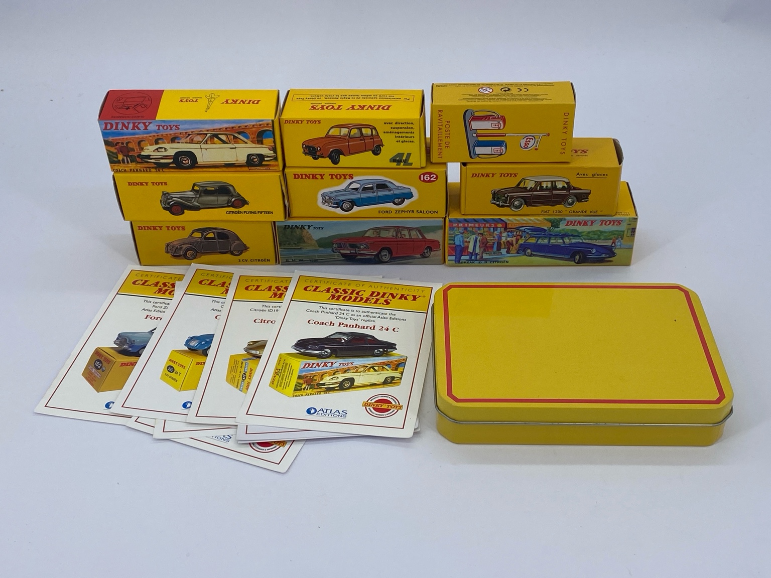 Dinky Toys, a boxed group of Atlas Editions Classic Dinky Models to ...