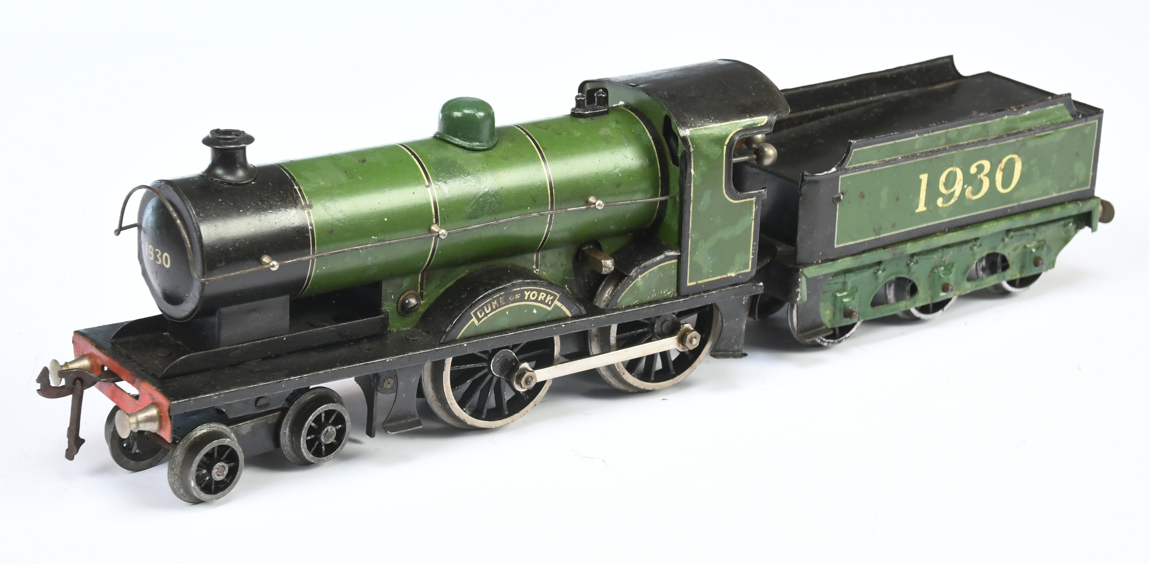 Bassett-Lowke O Gauge 4-4-0 Loco and Tender Green "Duke of York" No ...