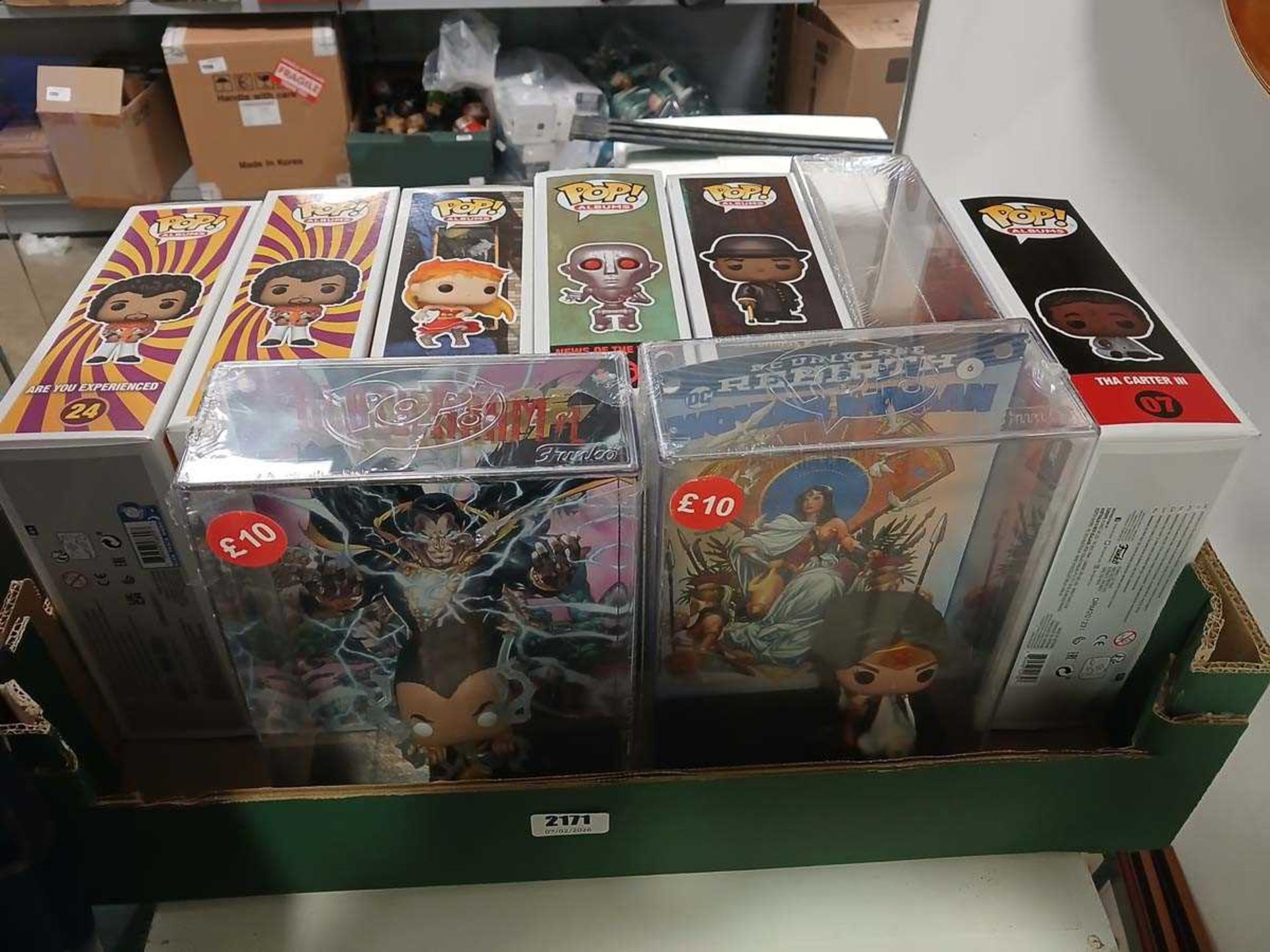 Selection of various Funko Pops in boxes and some in sealed cases