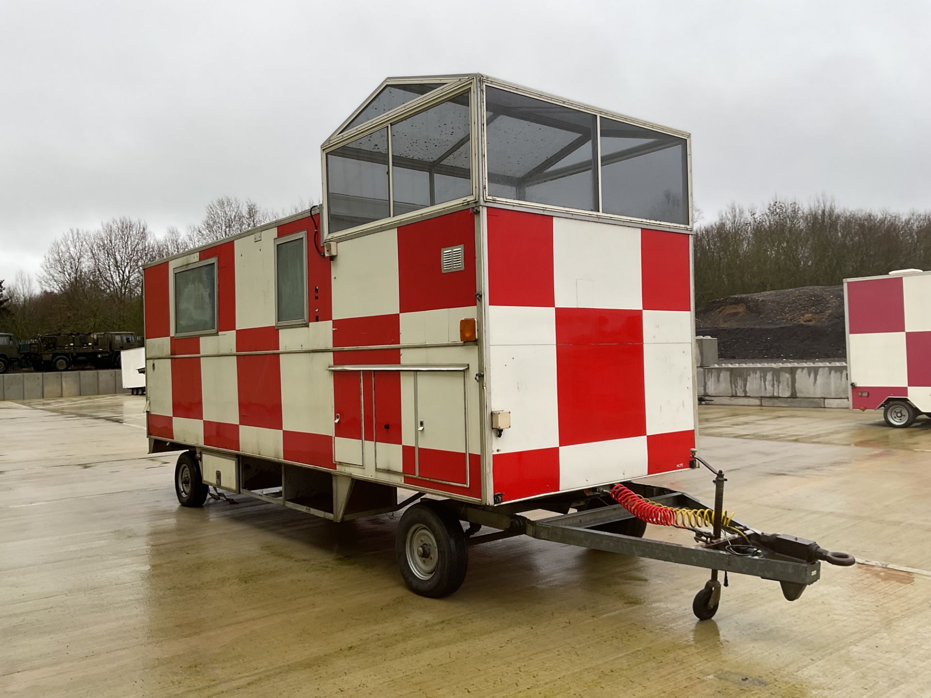 You are bidding on a: Lynton Mobile Airfield Operations Trailer, from ...