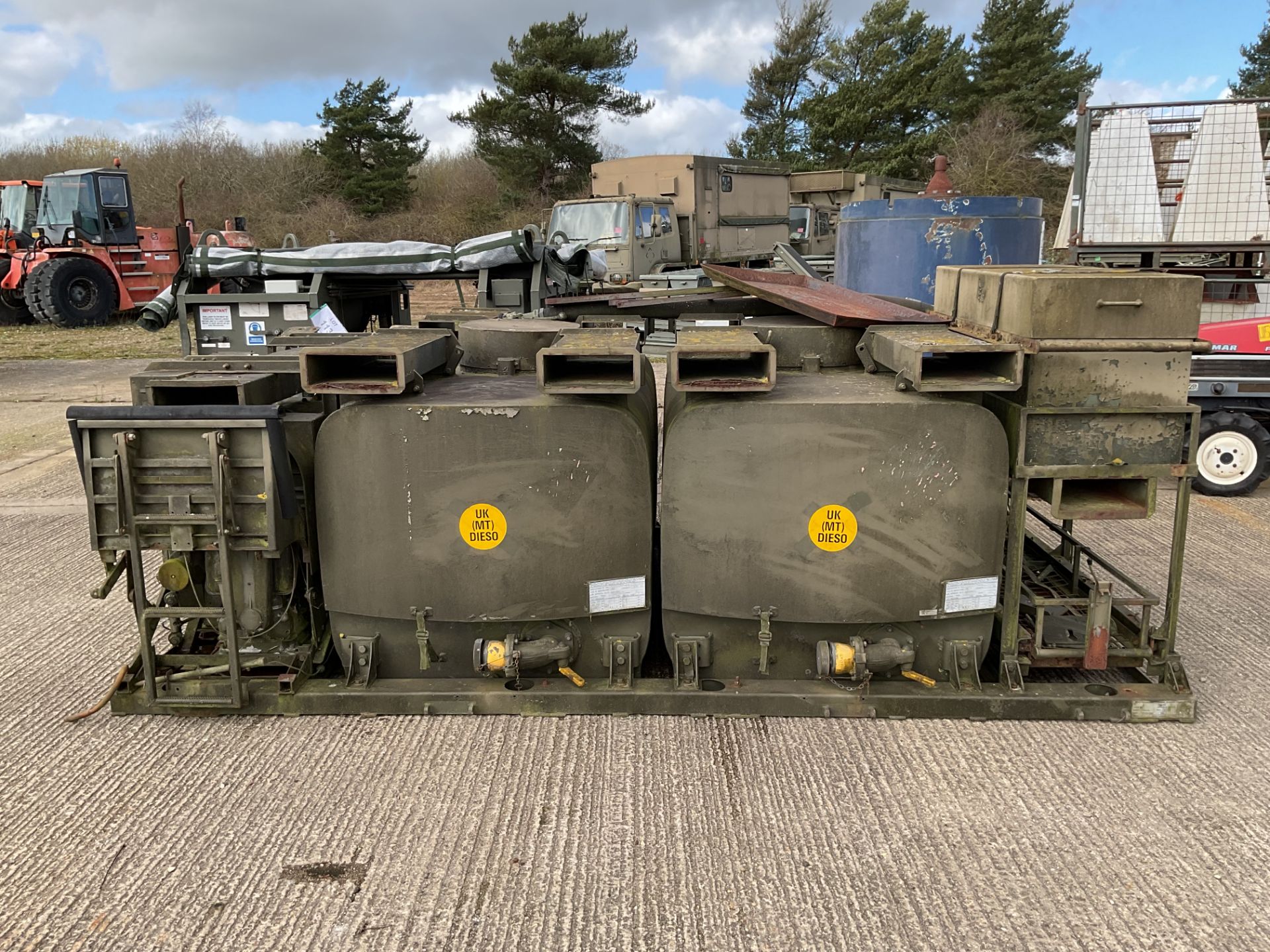 You are bidding on a: UBRE 1000 Gall (2x 500gall) DEMOUNTABLE UNIT BULK ...