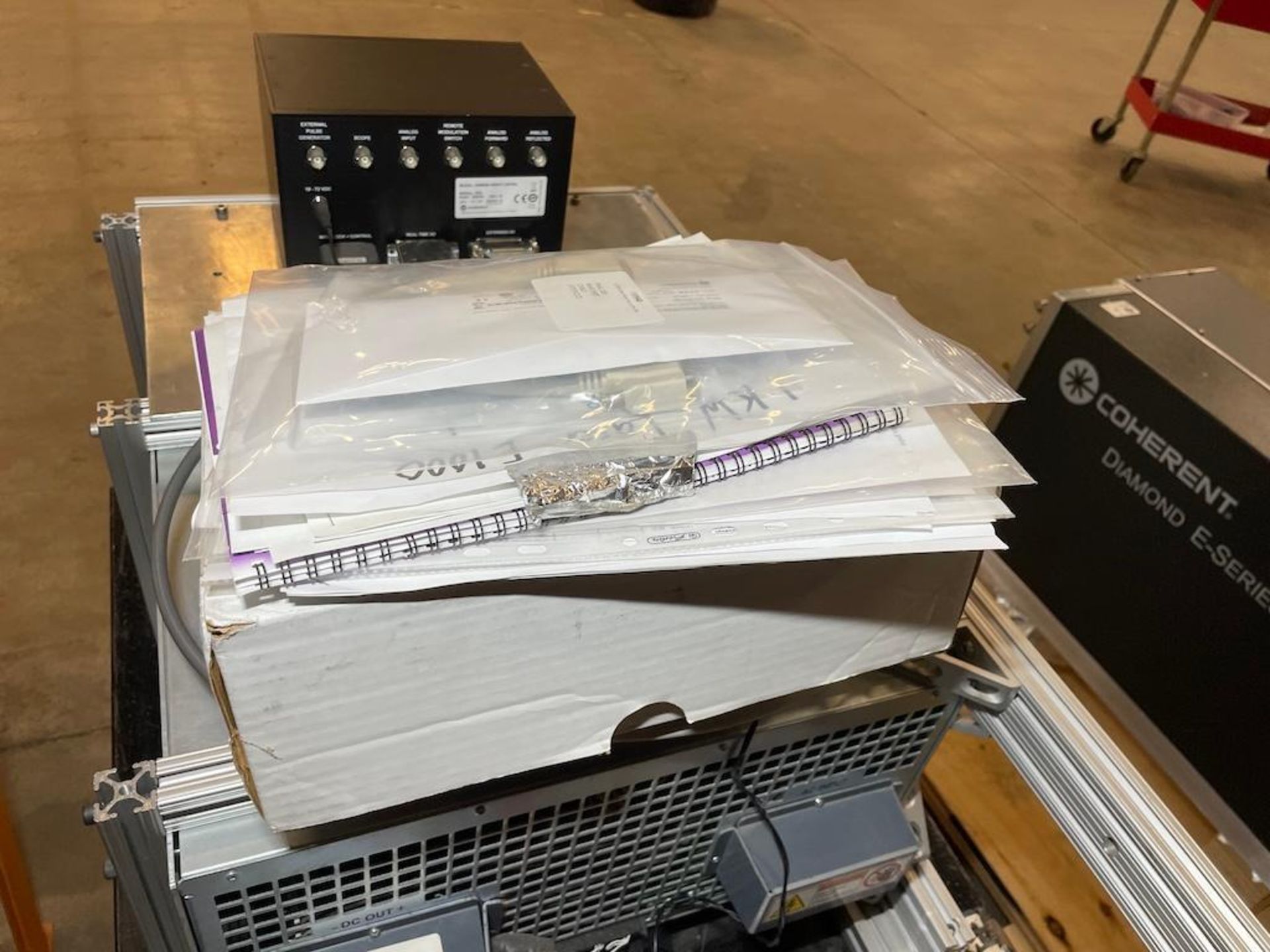 COHERENT DIAMOND E SERIES E1000 CO2 LASER, 1000 WATTS, SHUTTER, 2017 ...