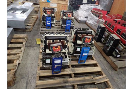 Type: AK225, 600A, 3P, 600V, w/ AC Pro II, Trip Units; Tag: 353364
