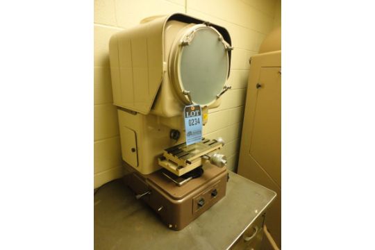 12" NIKON MODEL 6C SHADOWGRAPH OPTICAL COMPARATOR; S/N 5518