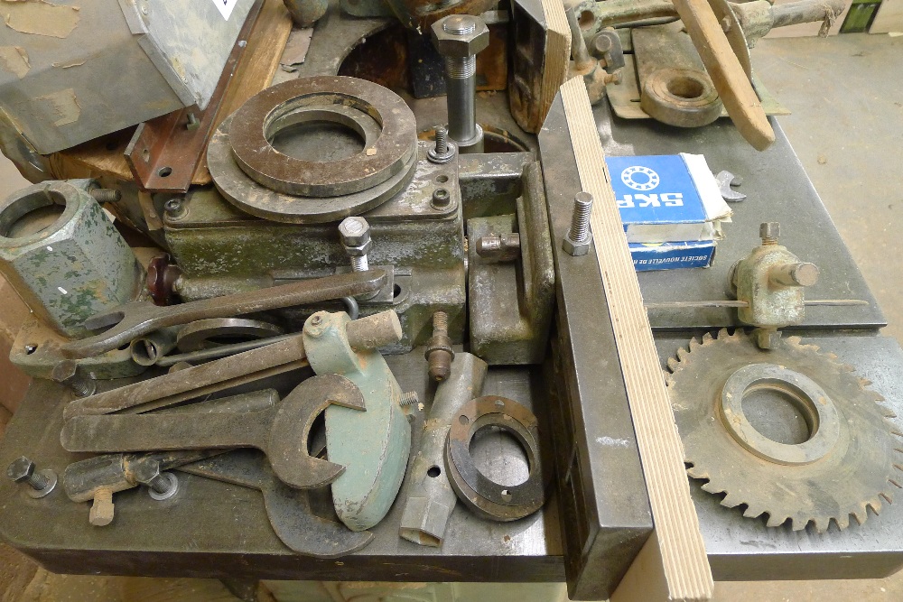 1 spindle moulder by Wadkin type EQ 1961, 3ph – Please note this ...