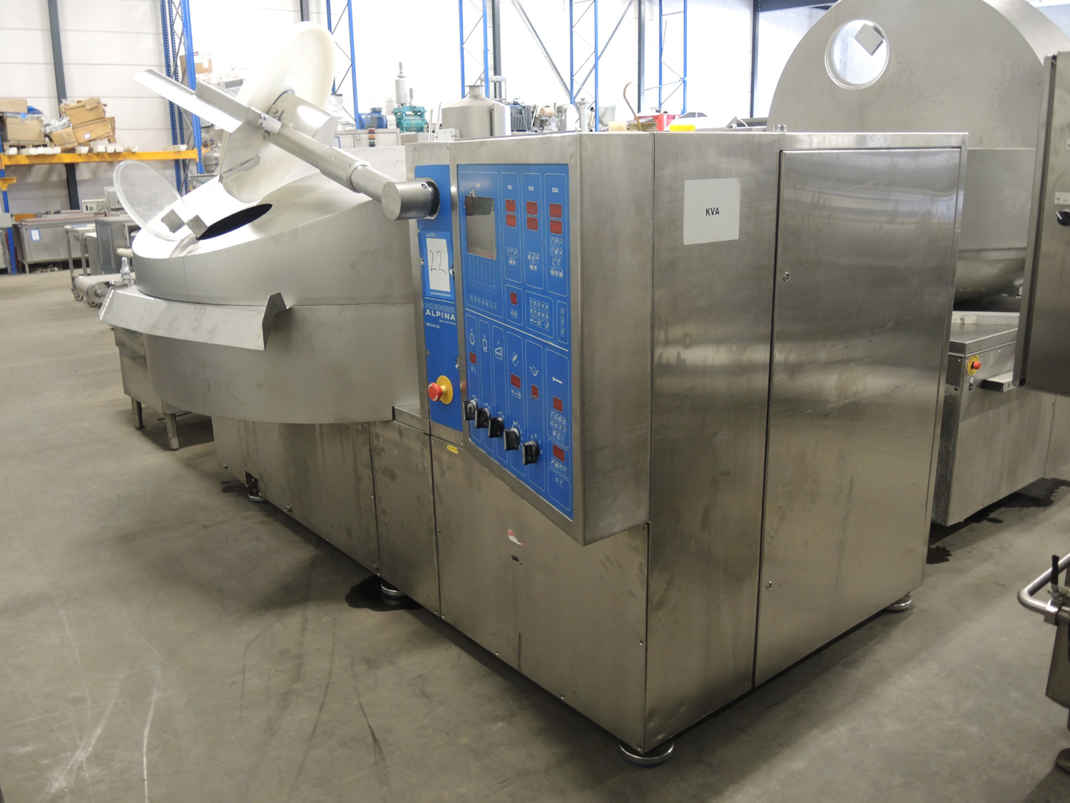 Hoegger Alpina vacuum cutter with unloader, type: PB 540 20-111, number ...