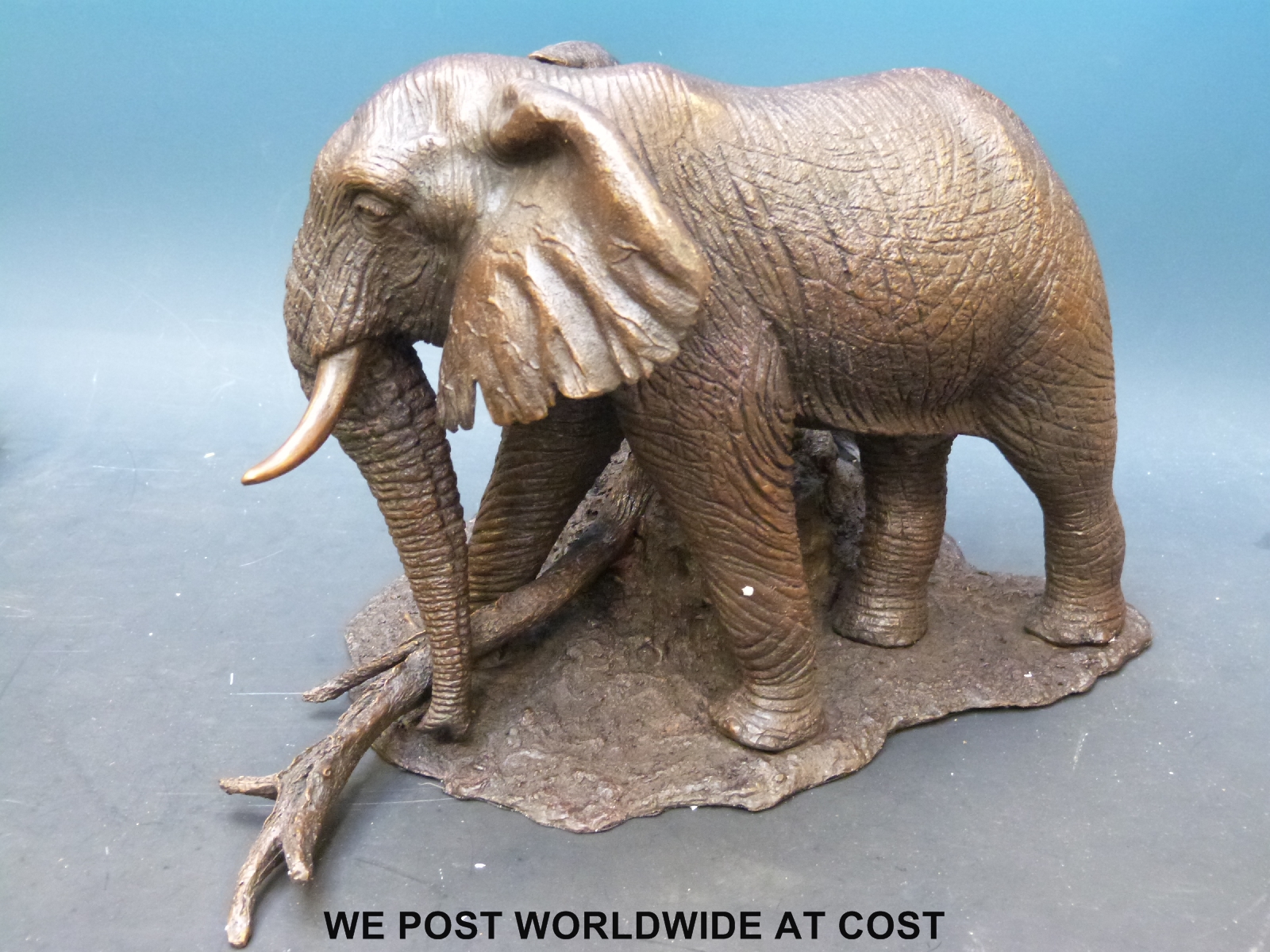 "The Gentle Giant" bronze sculpture of an elephant by Richard Sefton ...