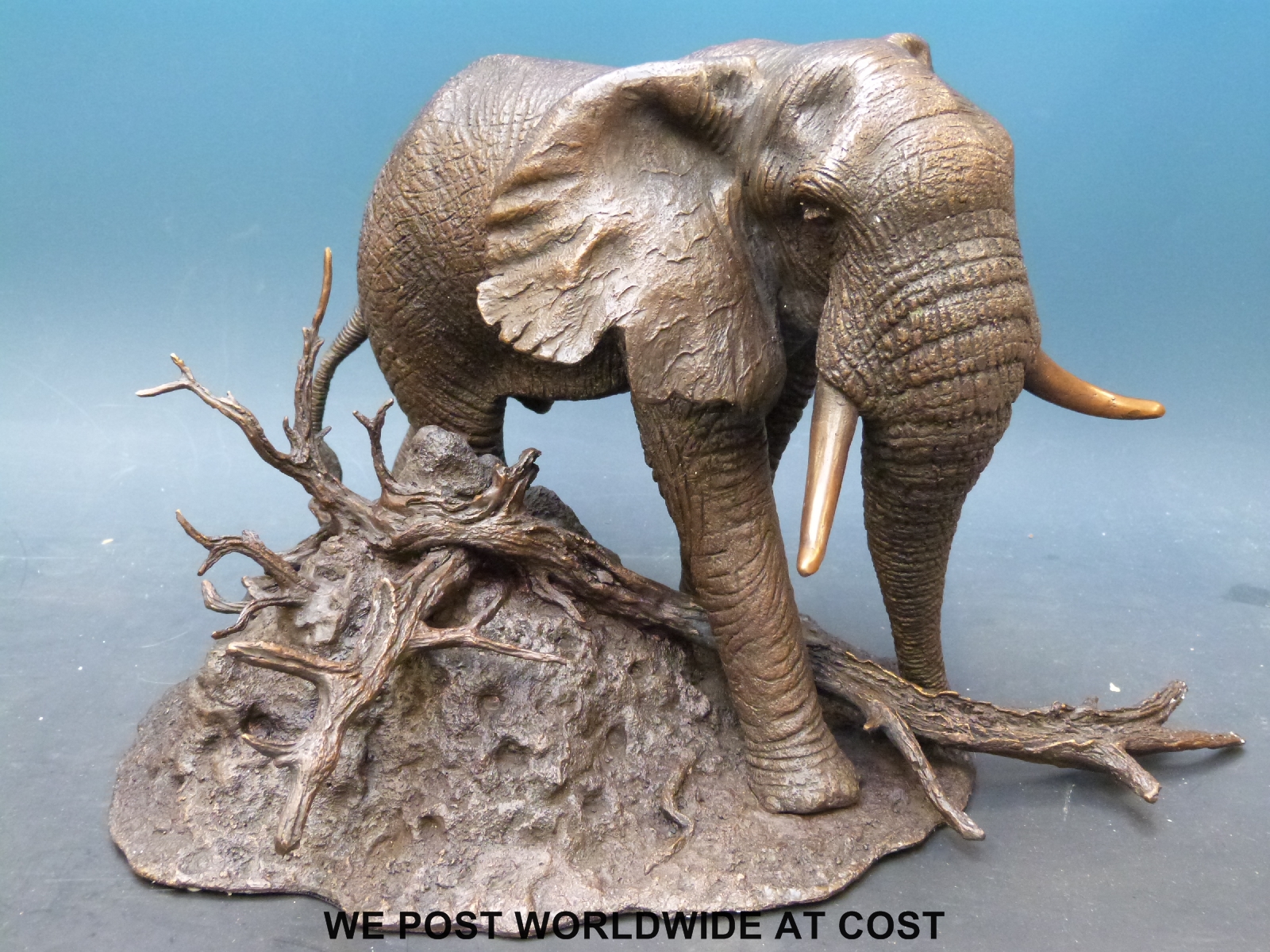 "The Gentle Giant" bronze sculpture of an elephant by Richard Sefton ...