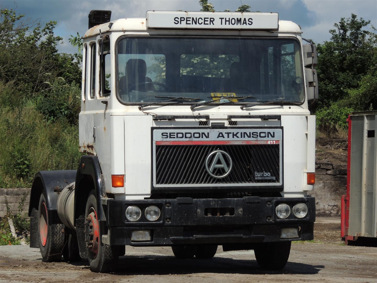 1988 Seddon Atkinson 411 4 x 2 Tractor Unit Reg. No. F779 DNE Chassis ...