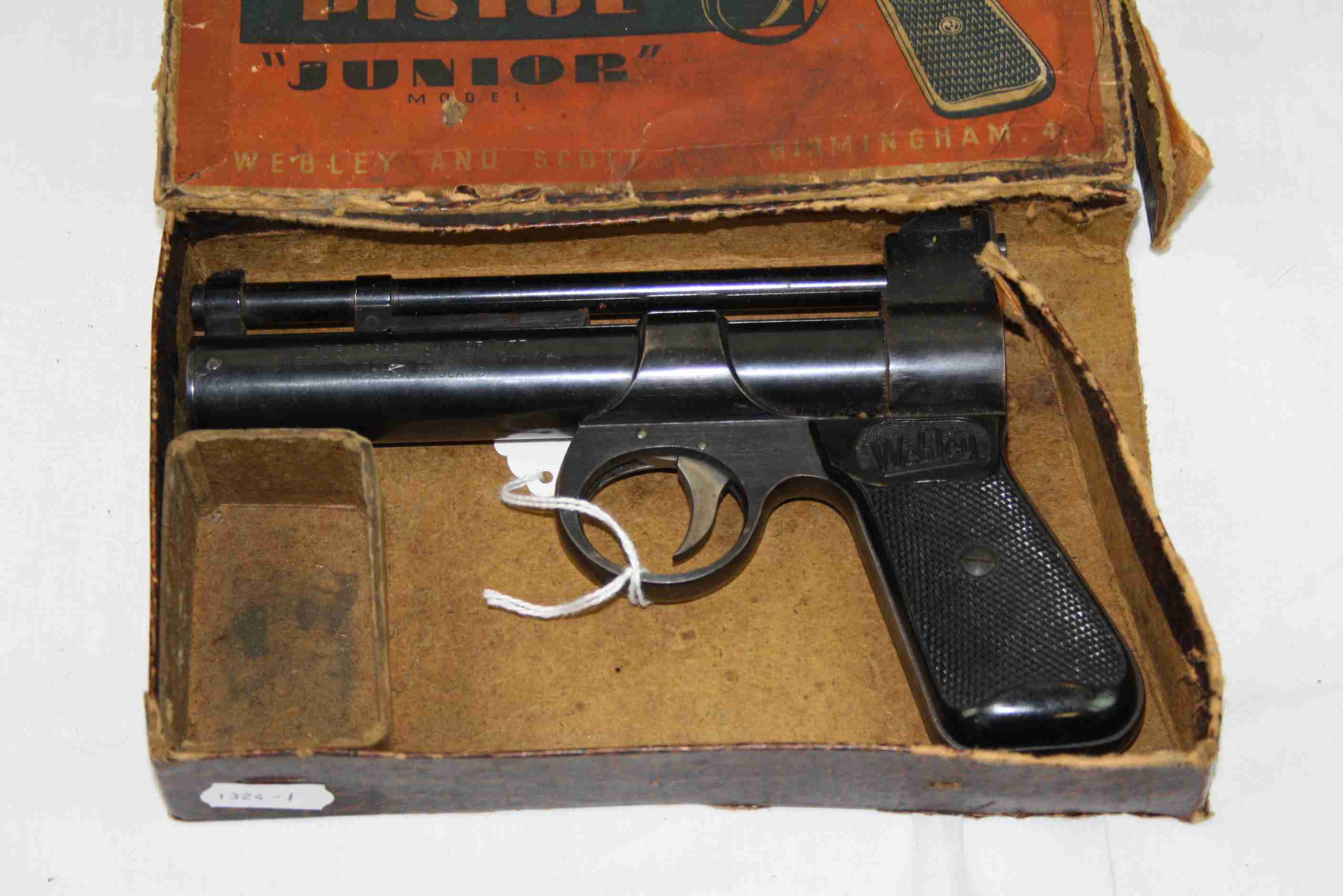 A Vintage Webley "Junior" Air Pistol By Webley & Scott Ltd Birmingham ...