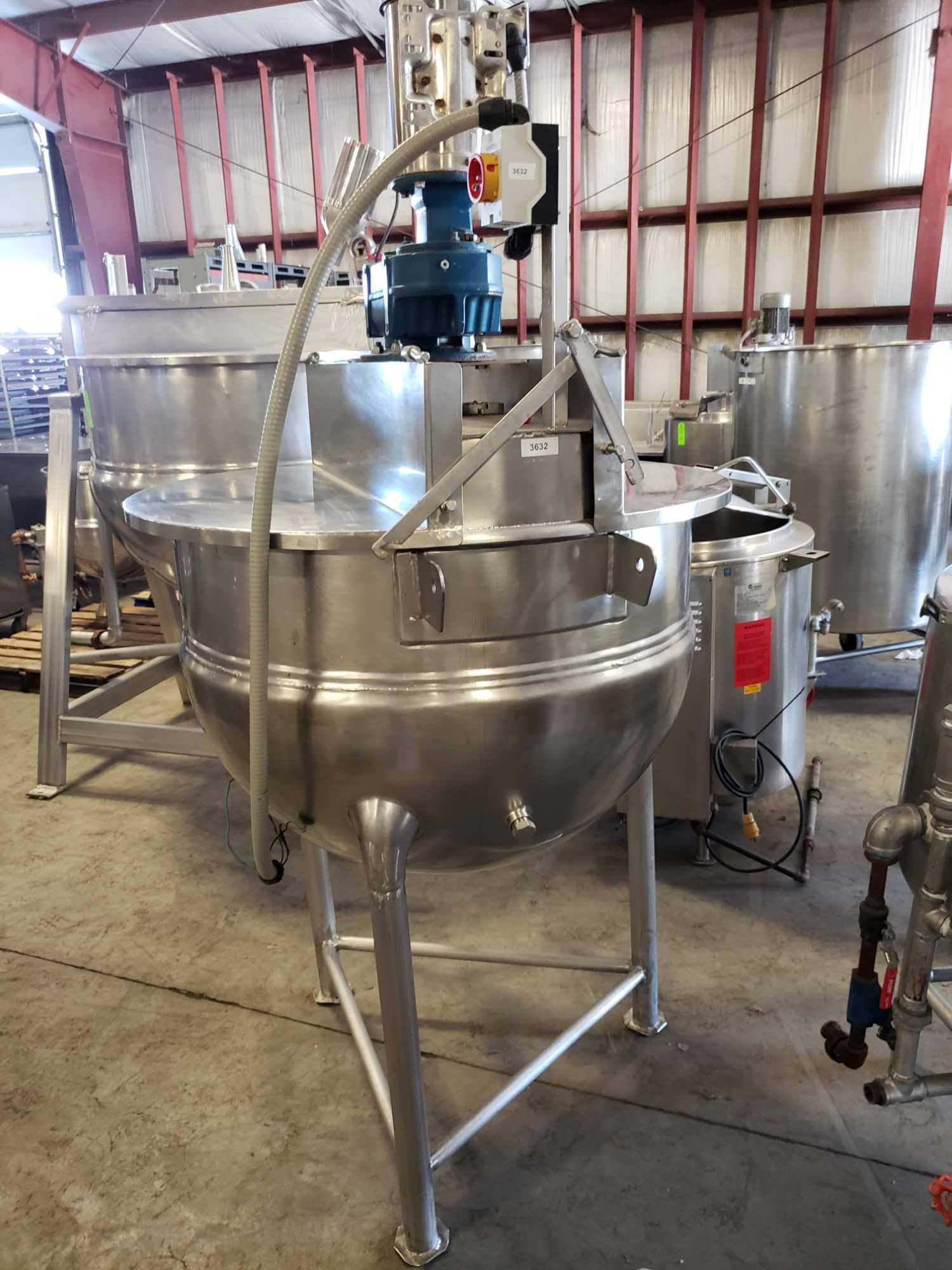 Hamilton stainless 100 gallon mixing kettle. Should you need assistance ...
