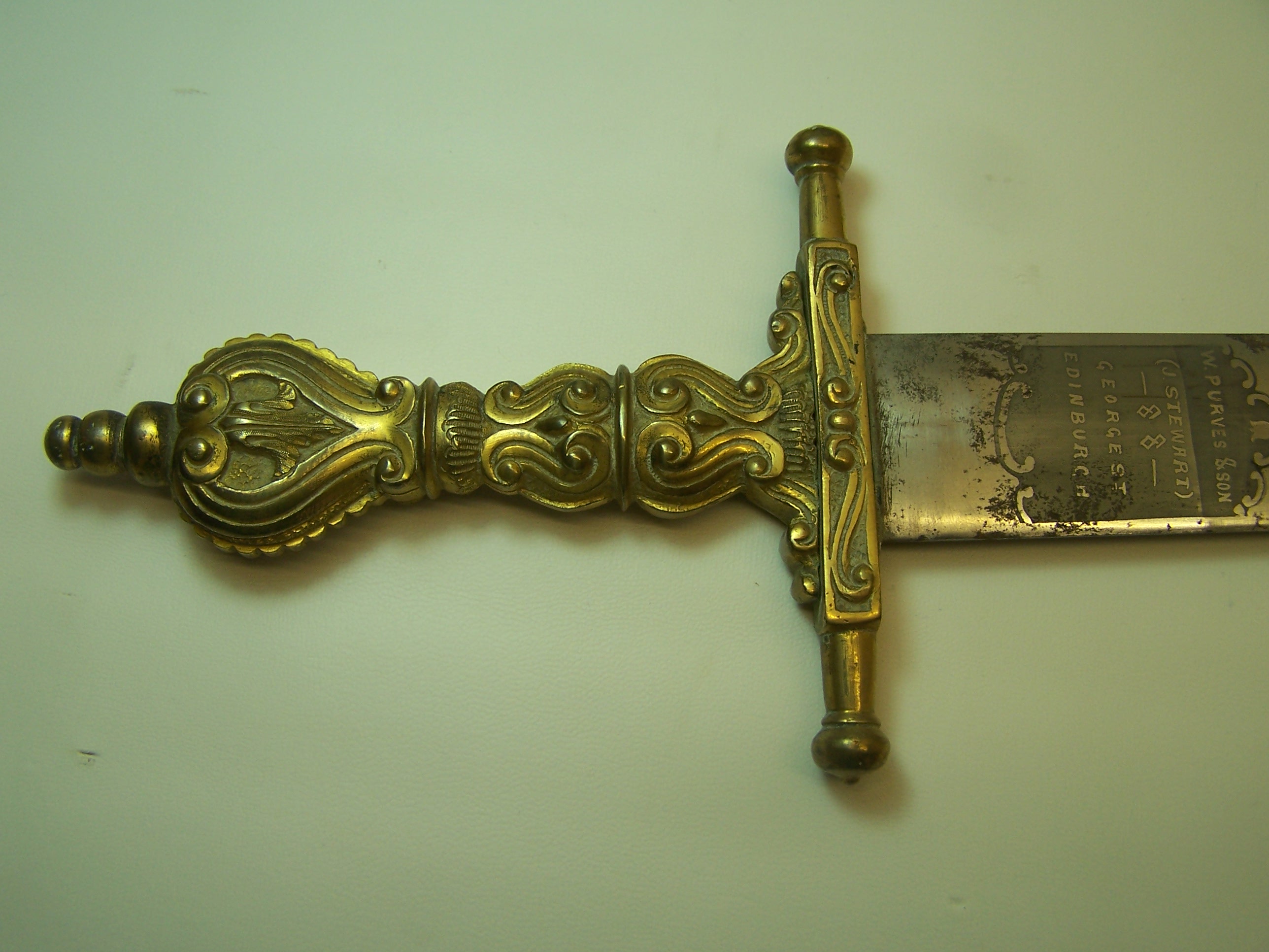 A George V Short Sword for the Queens Bodyguard to Scotland, the Royal ...