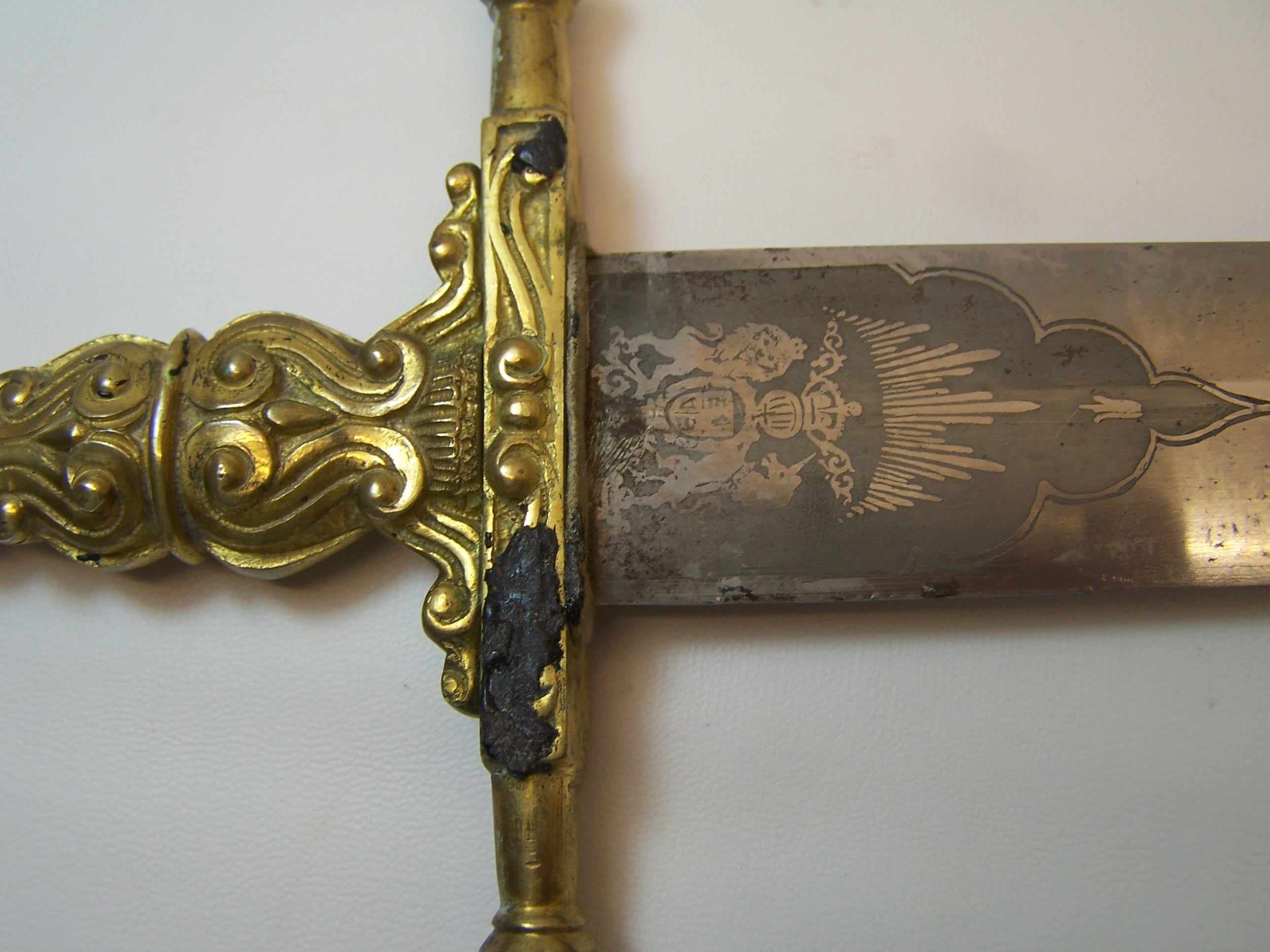 A George V Short Sword for the Queens Bodyguard to Scotland, the Royal ...