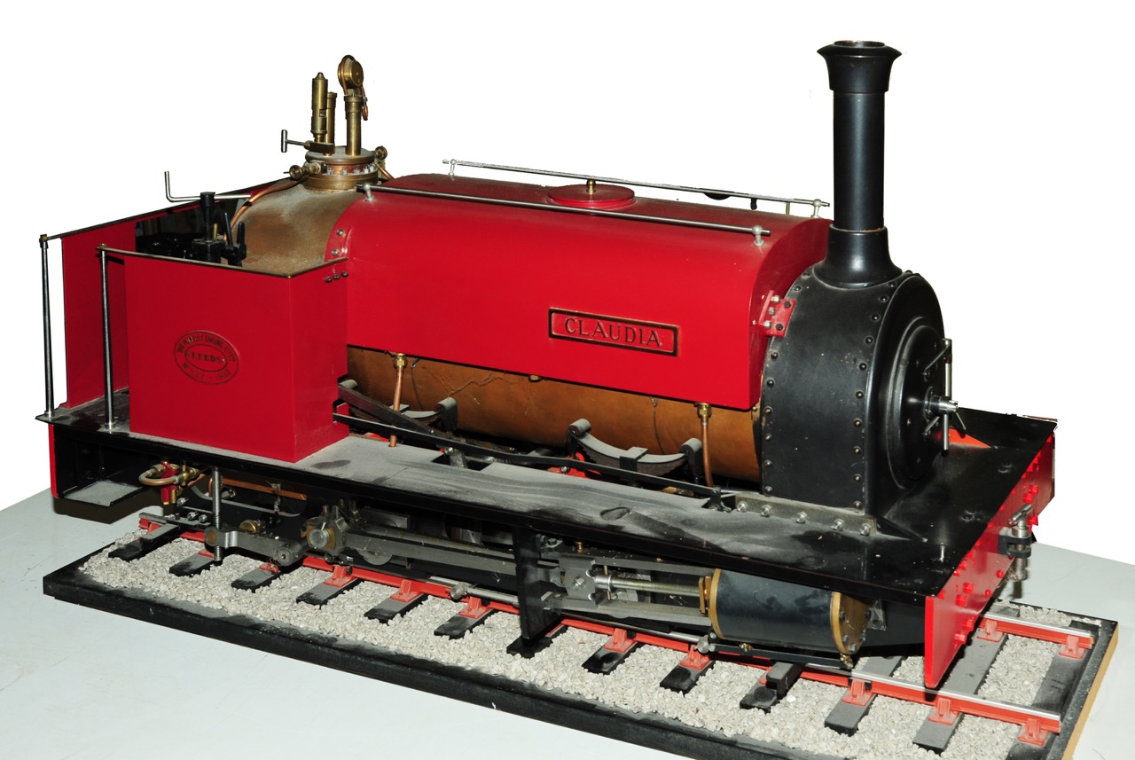 5" Gauge 'Alice' class Hunslet railway steam locomotive - Claudia for ...