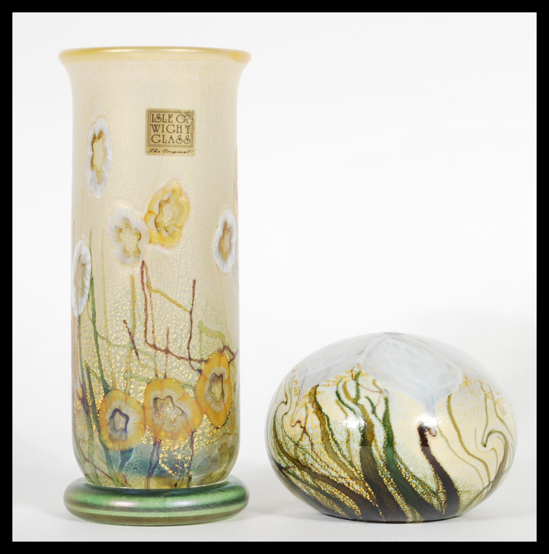 Timothy Harris - Isle Of Wight Glass - Wild Gardens - Two early 21st ...