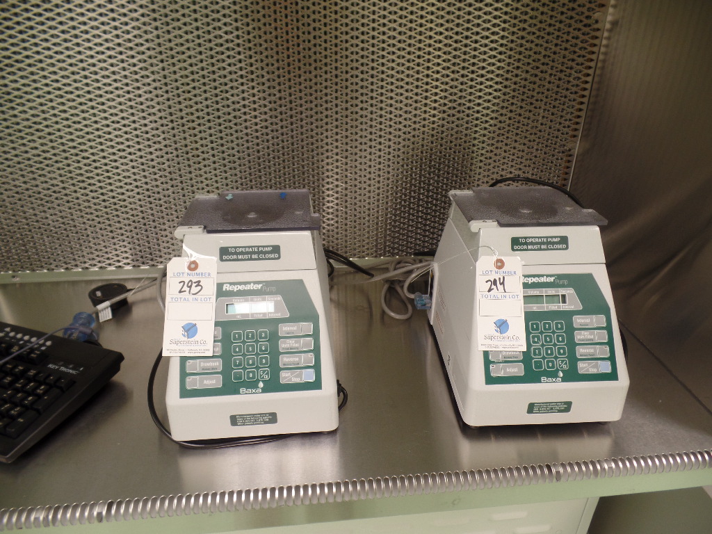 Baxa #099R Repeater Peristaltic Pump w/Foot Pedal s/n:02764