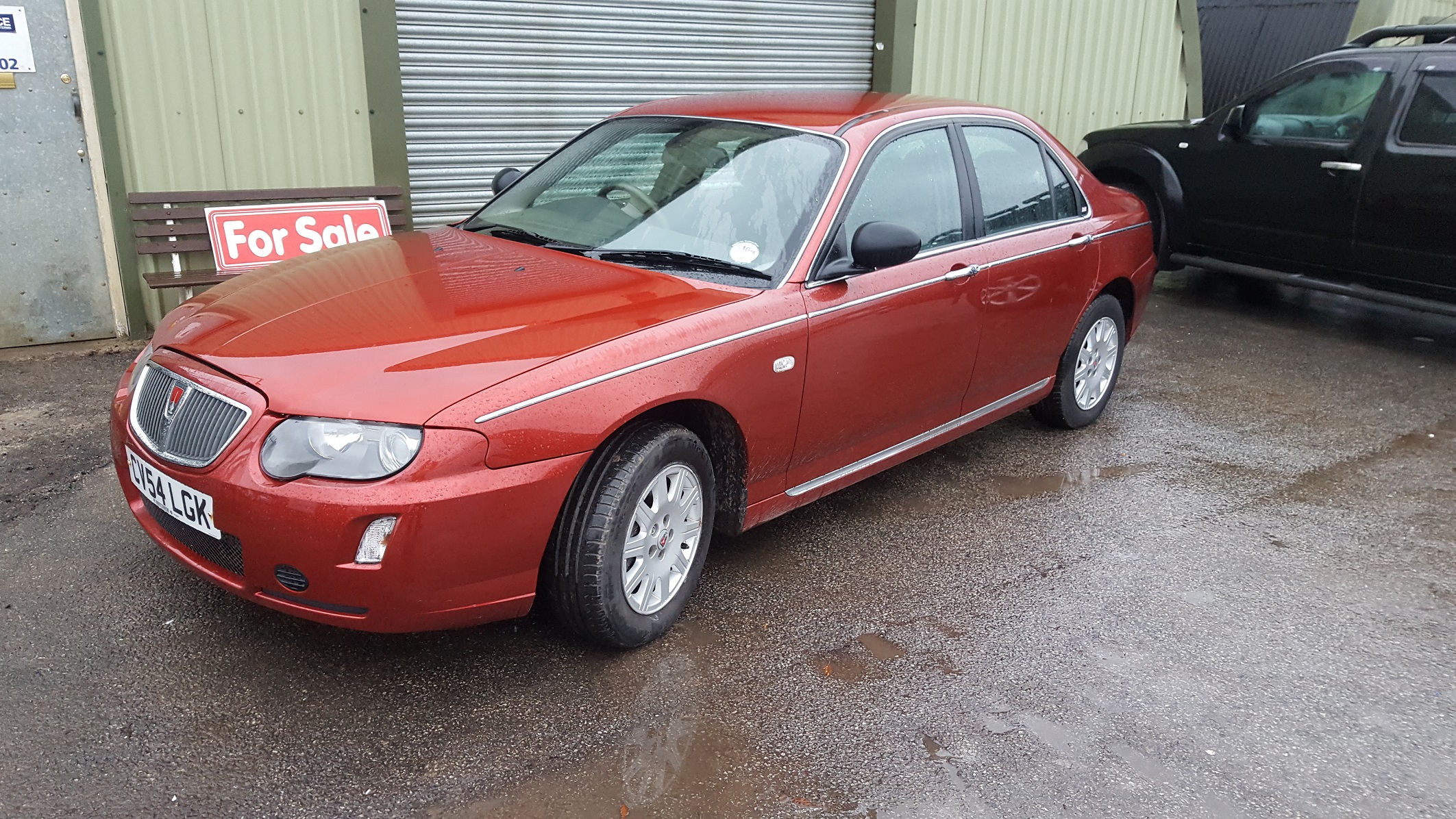 MC - 2004/54 REG ROVER 75 CLASSIC RED PETROL 4 DOOR SALOON, SHOWING 1 ...