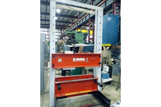OTC 100 Ton H Frame Hydraulic Press Located in Washington, PA. 13 ...