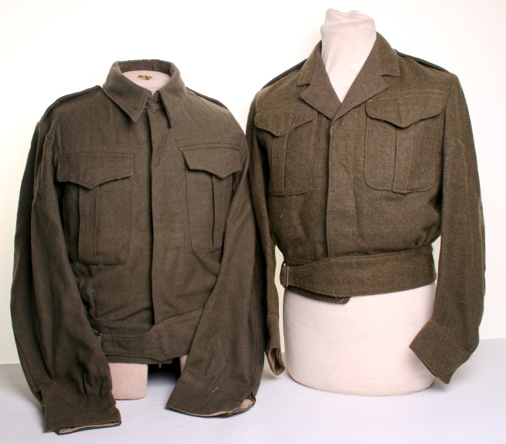 WW2 Australian Made Battle Dress Blouse complete with original label to ...