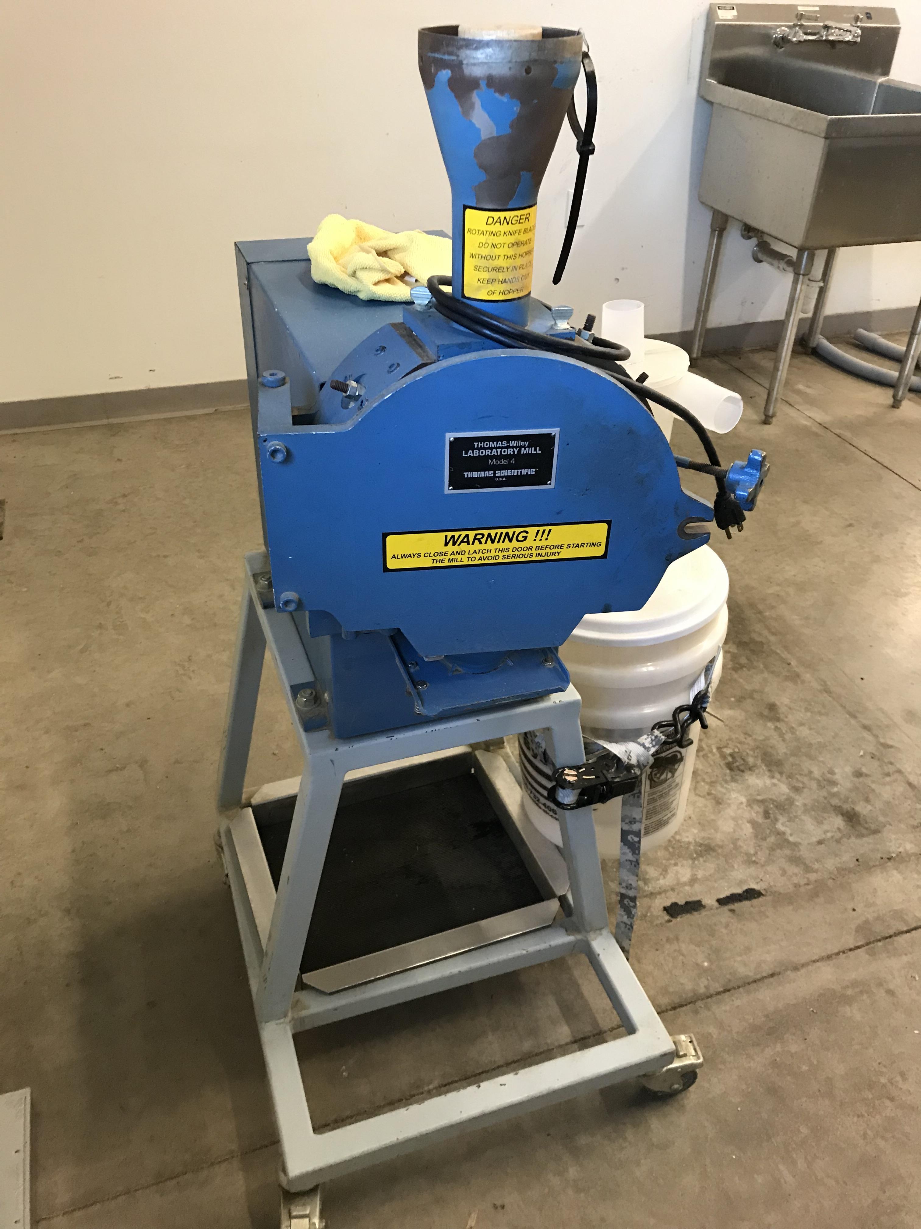 Thomas-Wiley Laboratory Mill, Wiley Mill Model 4 with floor stand ...