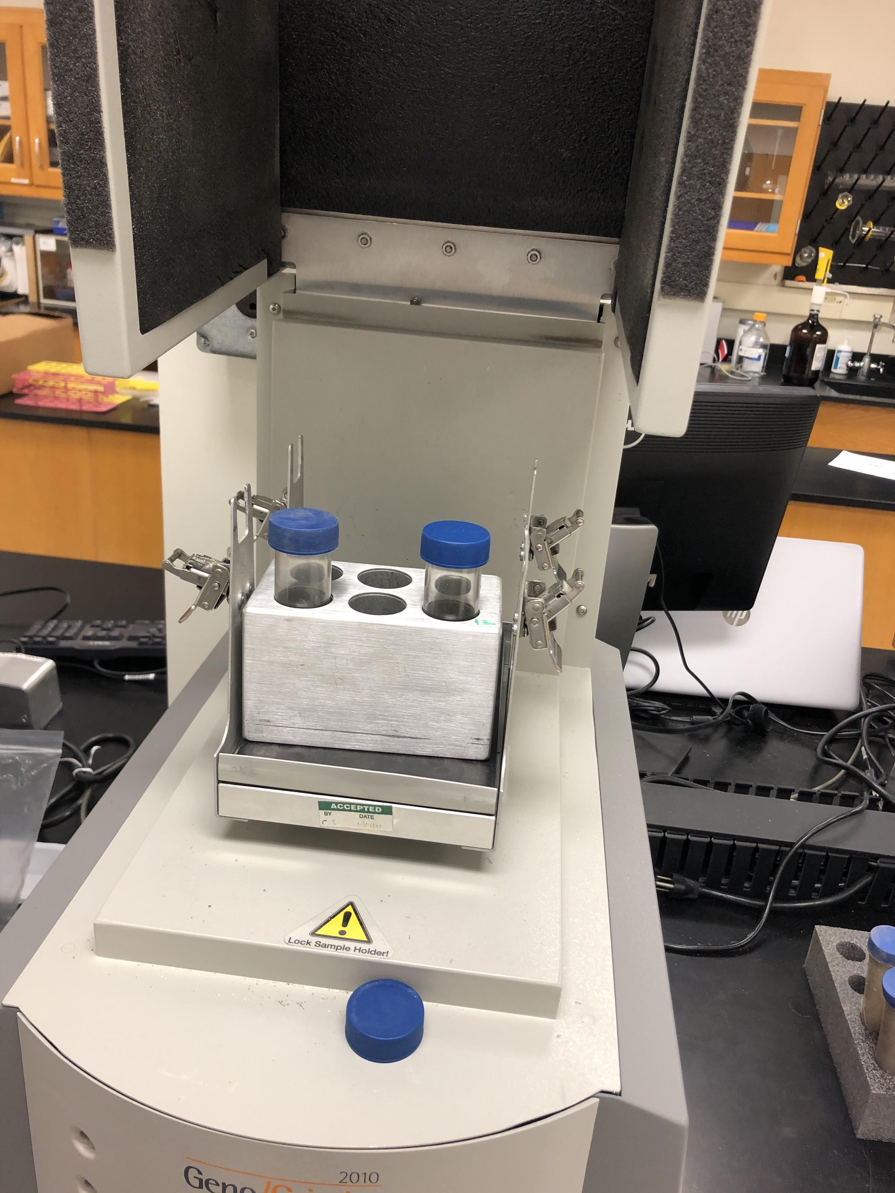 Geno Grinder 2010, Automated Tissue Homogenizer and Cell Lyser serial ...