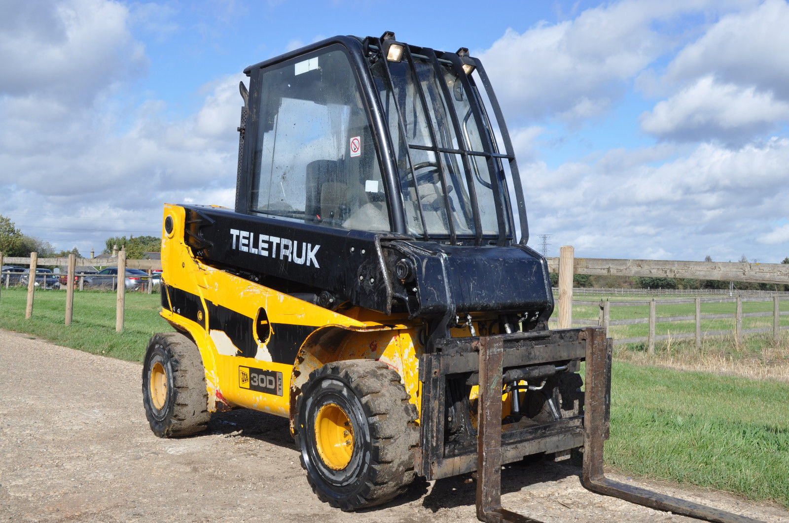 JCB TELETRUK TLT30D 4x4 4WD 5696 hours Teletruck Telehandler Forklift ...
