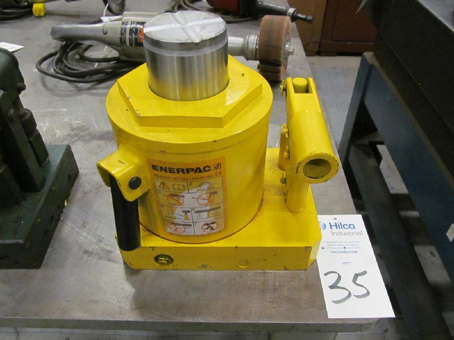 { Choice of lots: 33, 35, 36 } Enerpac Model EBJ50GC 50 Ton Hydraulic ...