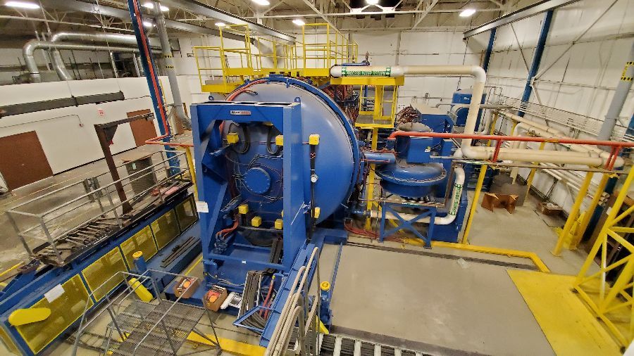 Abar Ipsen Model HR-120x152VC 6-Bar MetalMaster Horizontal Vacuum ...