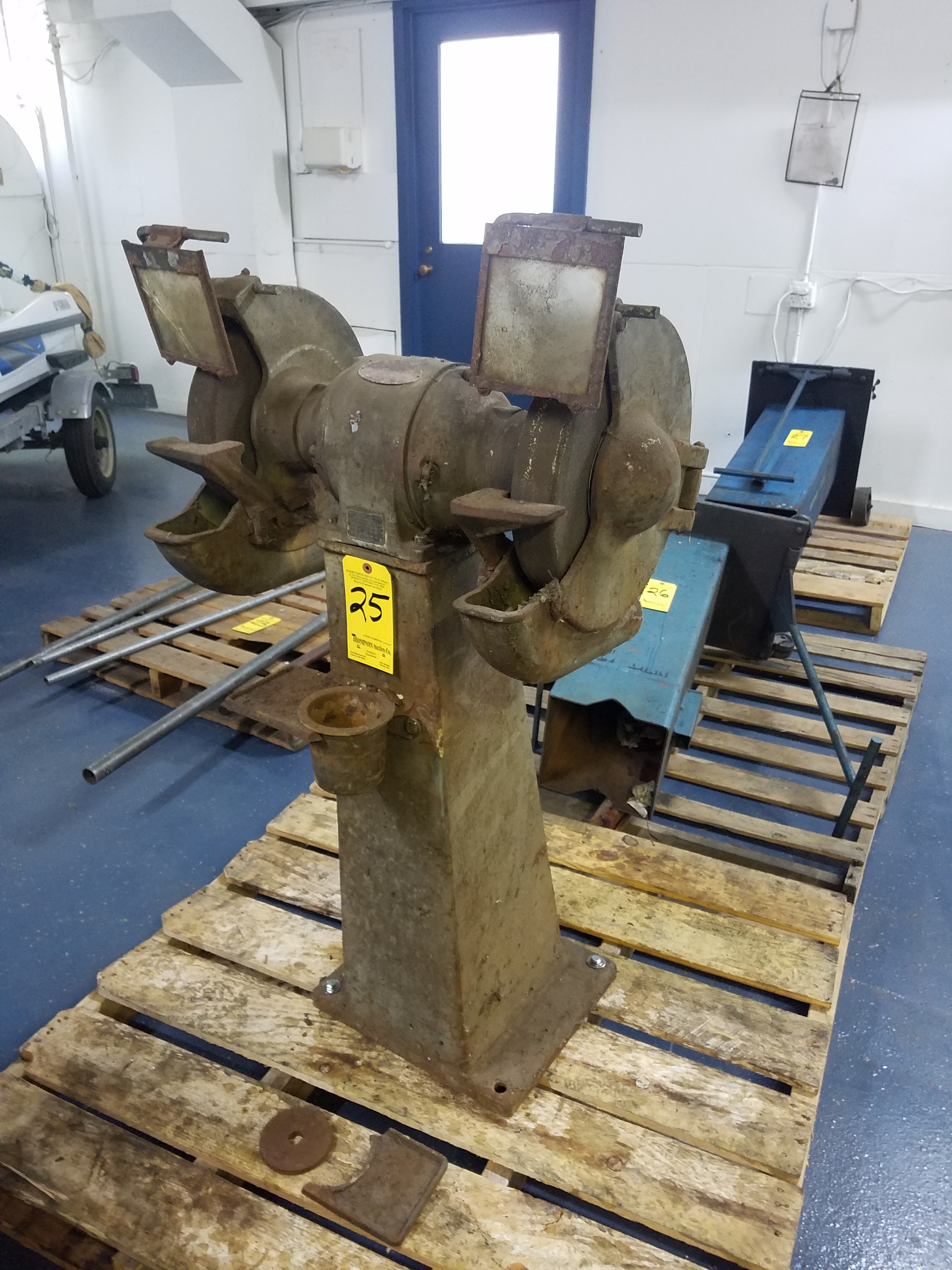 10 in Pedestal Grinder ( Loading fee $ 10.00 )